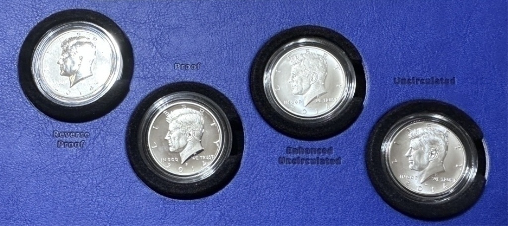 50th Anniversary kennedy Half Dollar Commemorative in Mint Packing ...