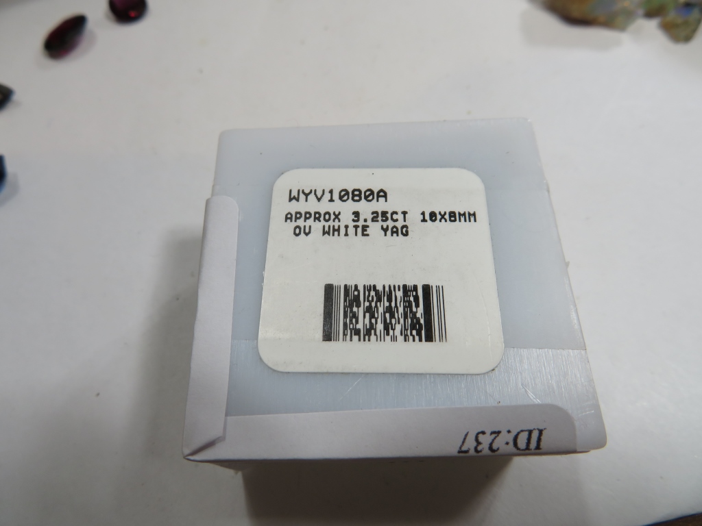 3.25 ct. YAG Diamond Simulant in Jewel Case | Property Room