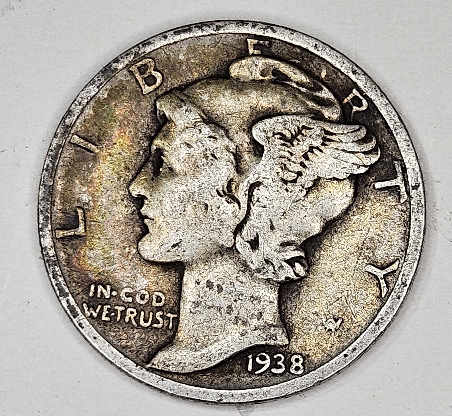 1938 d Mercury Dime 90% Silver- USA Coins | Property Room