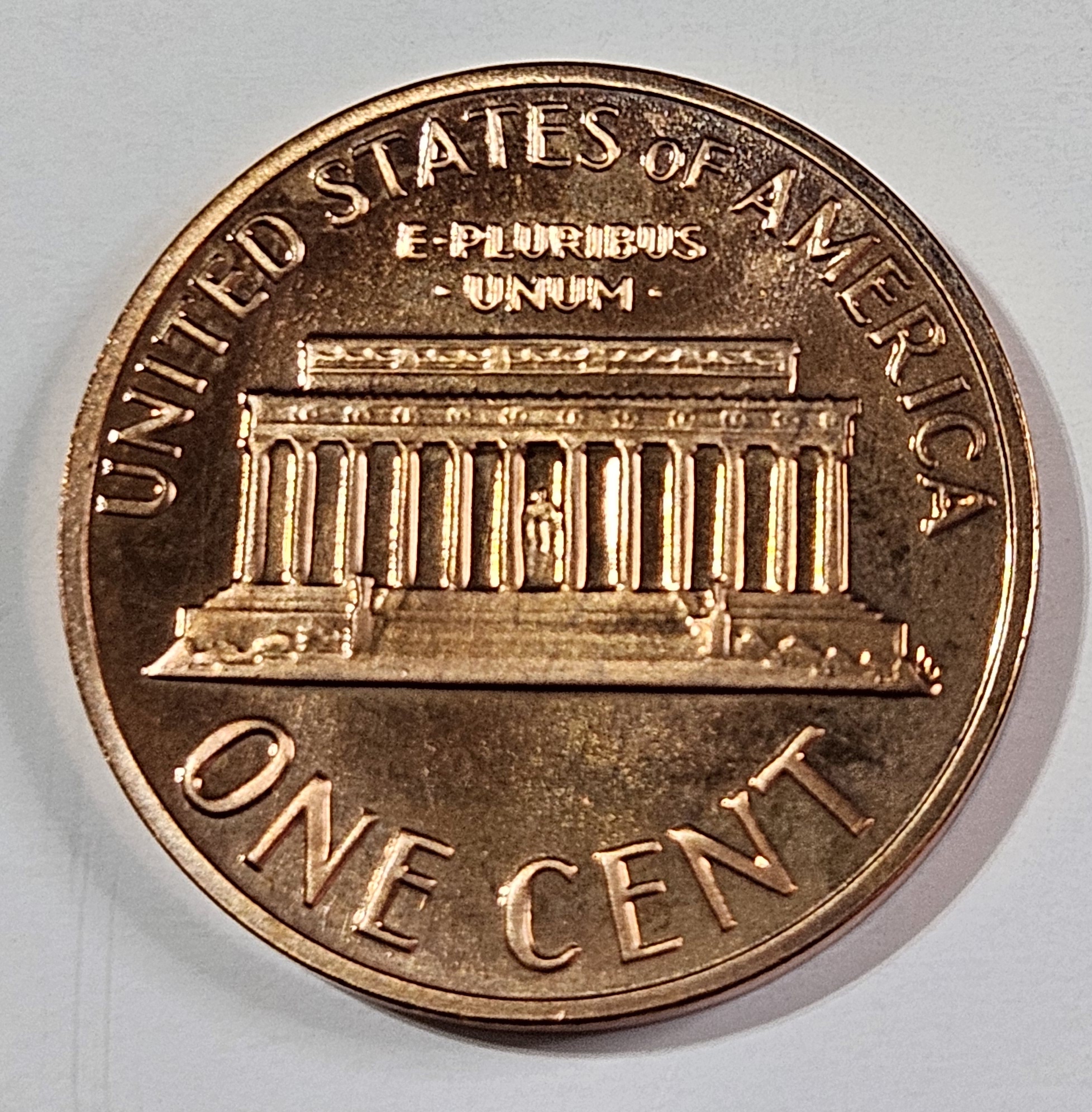 1969 s Lincoln Memorial Proof Cent-USA Coin | Property Room
