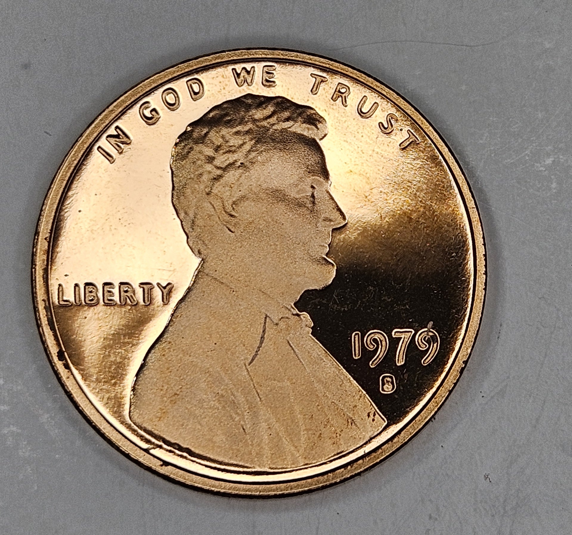 1979 s Lincoln Memorial Proof Cent- USA Coin | Property Room