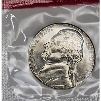 1981 d Jefferson Mint Nickel- USA Coin | Property Room