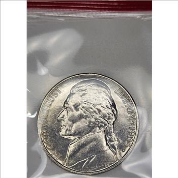 1985 d Jefferson Mint Nickel- USA Coin | Property Room