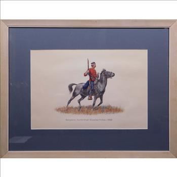 Theodore Baldwin Pitman: Sergeant, North-West Mounted Police, 1885 ...