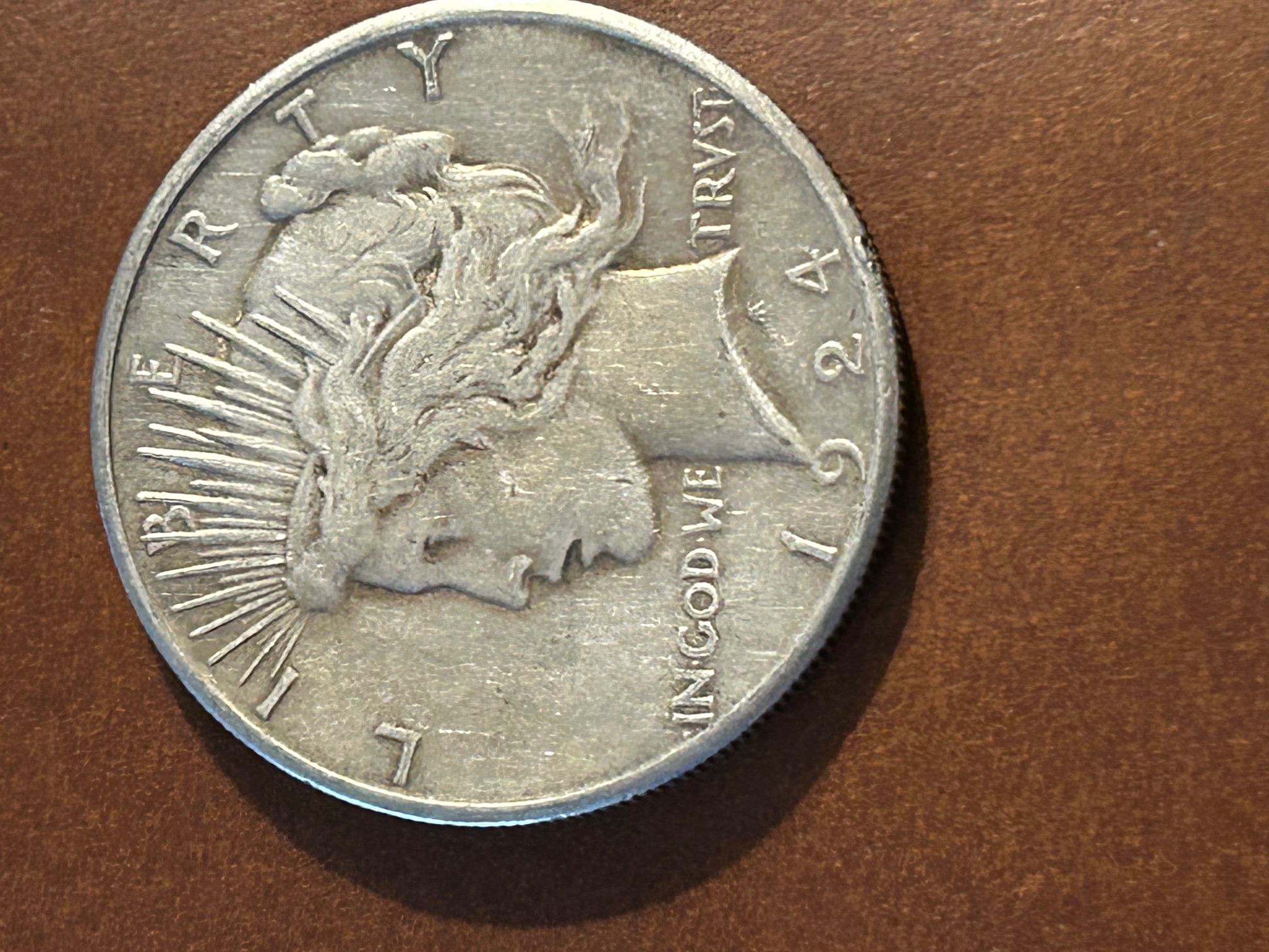 1924 S Peace Dollar Key Date Coin | Property Room