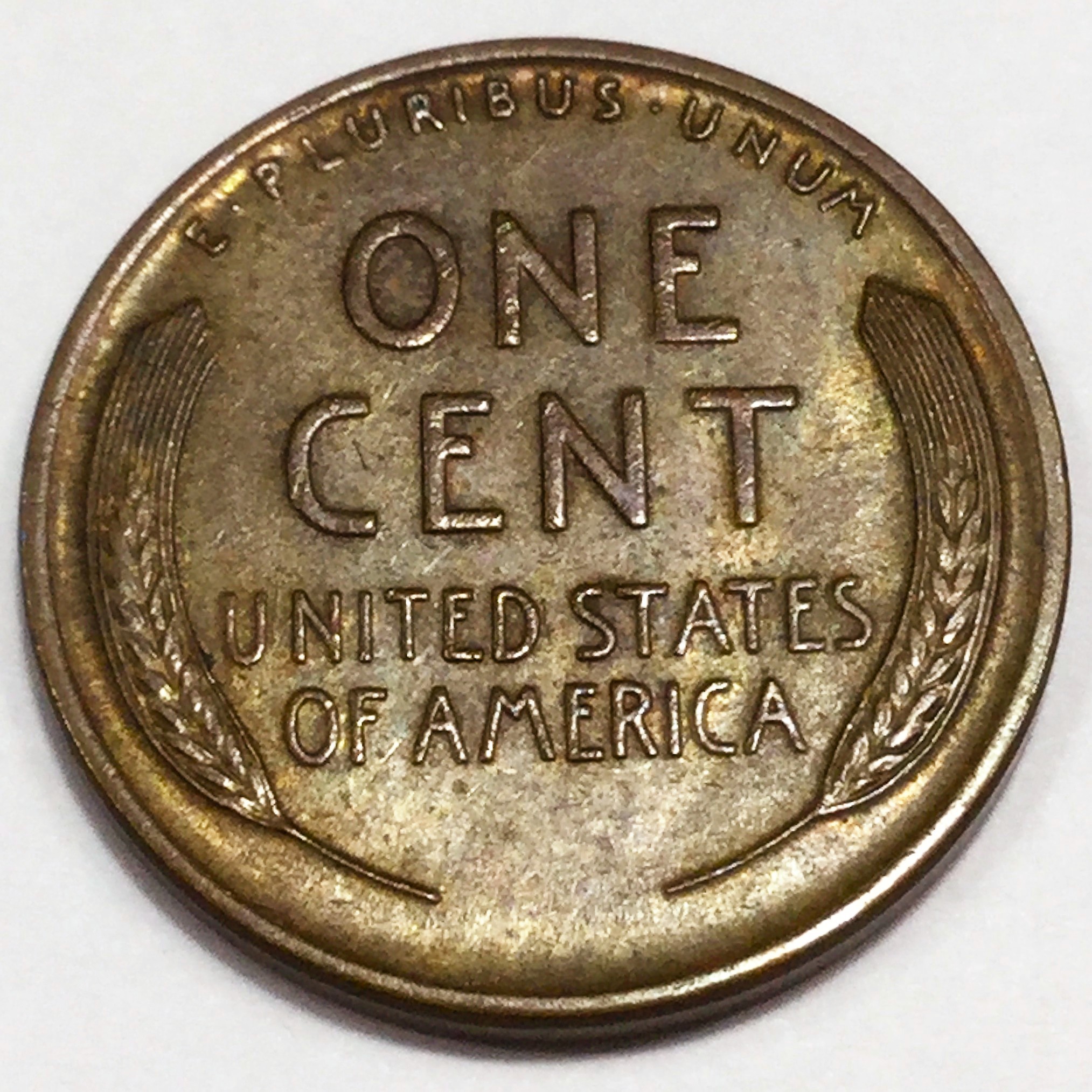 1918 AU/BU Lincoln Wheat Cent Penny Beautiful Coin | Property Room