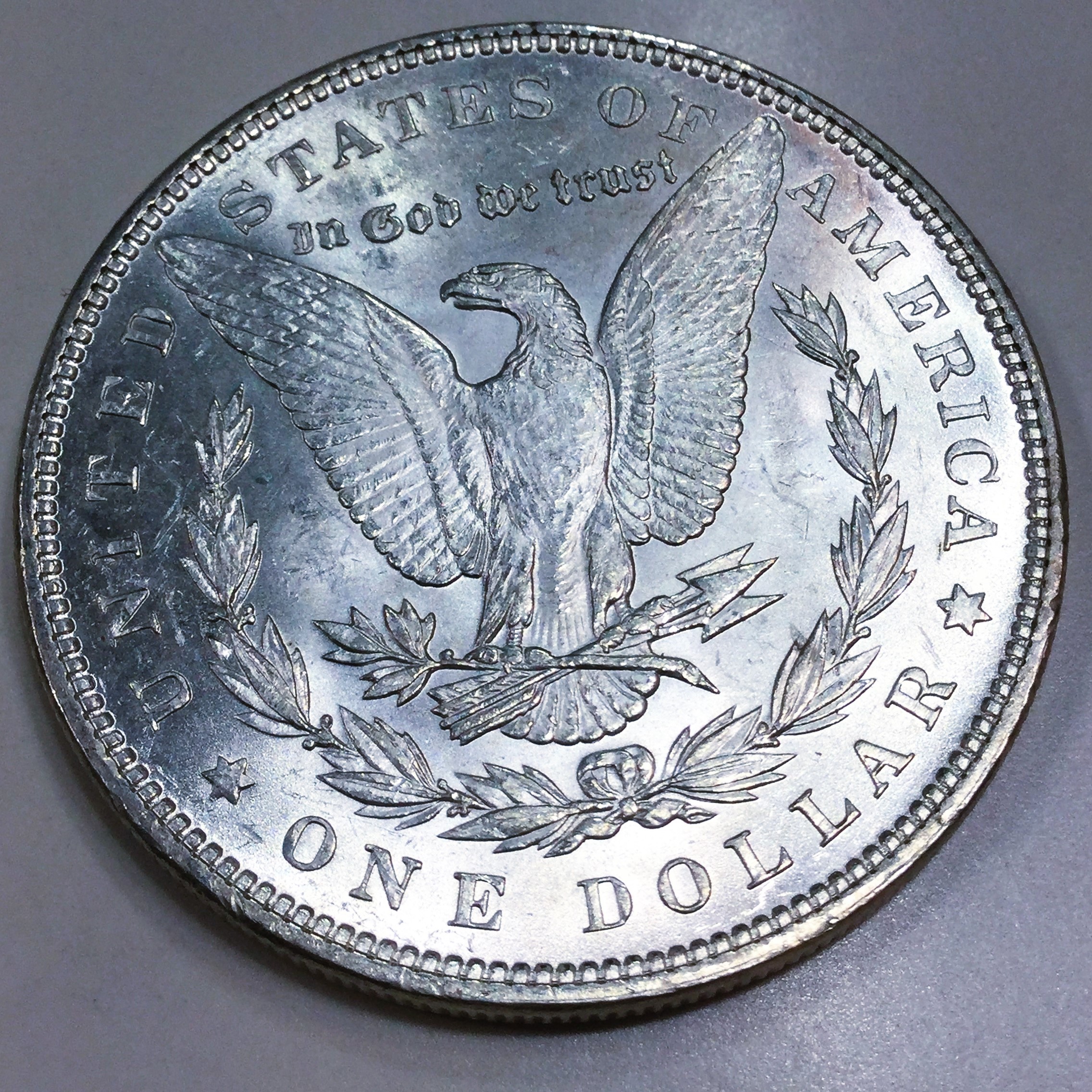 1899 Uncirculated Morgan Silver Dollar Beautiful Coin Rare Date ...