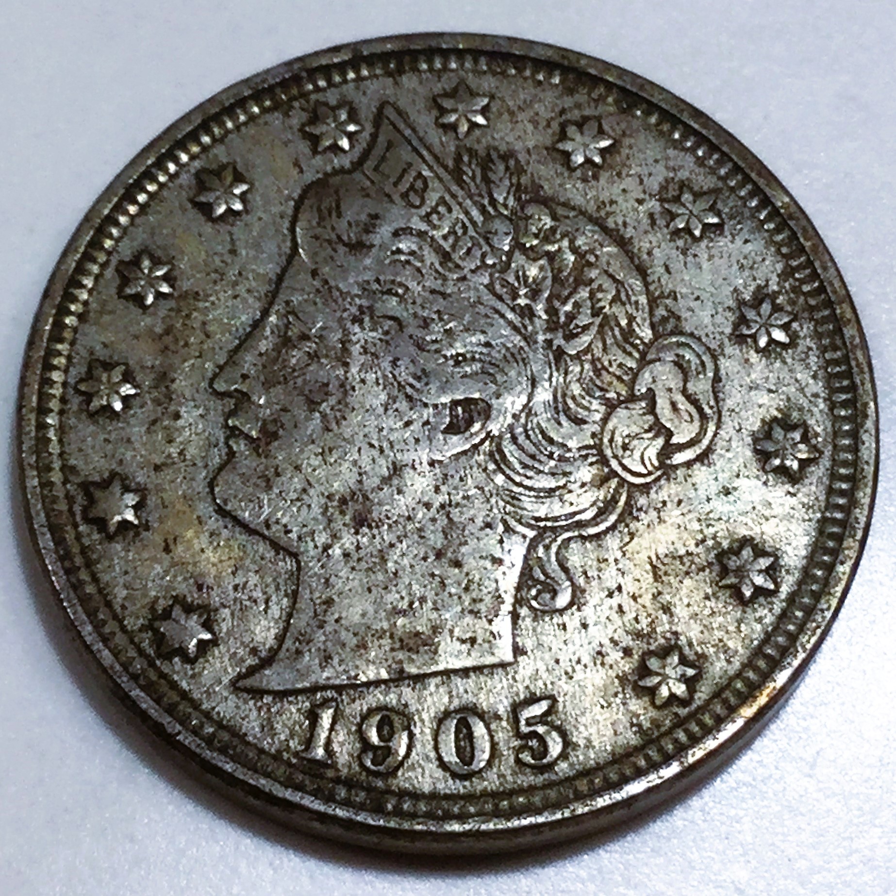 1905 Liberty V Nickel Beautiful High Grade Coin | Property Room