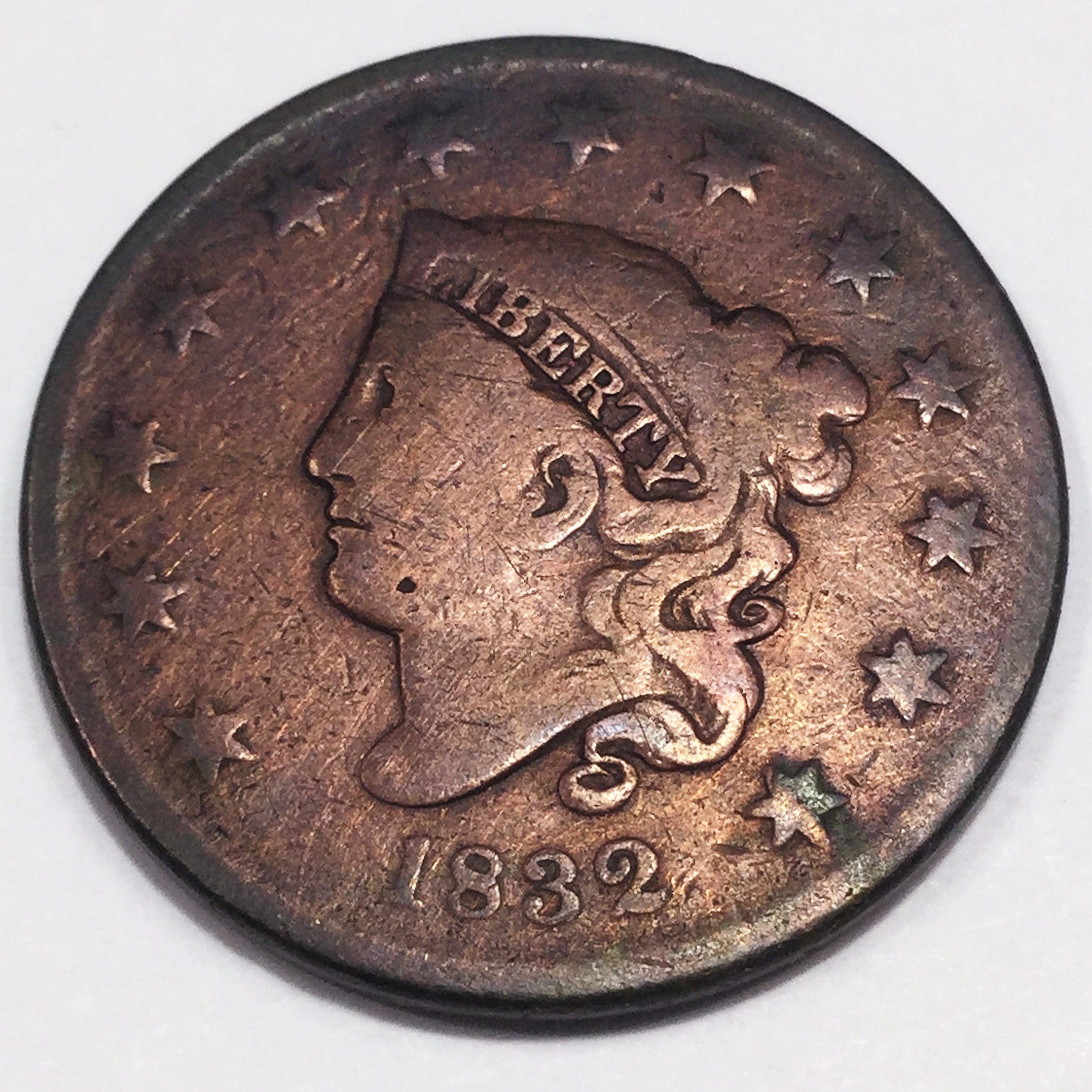 1832 Coronet Head Large Cent Beautiful Coin | Property Room