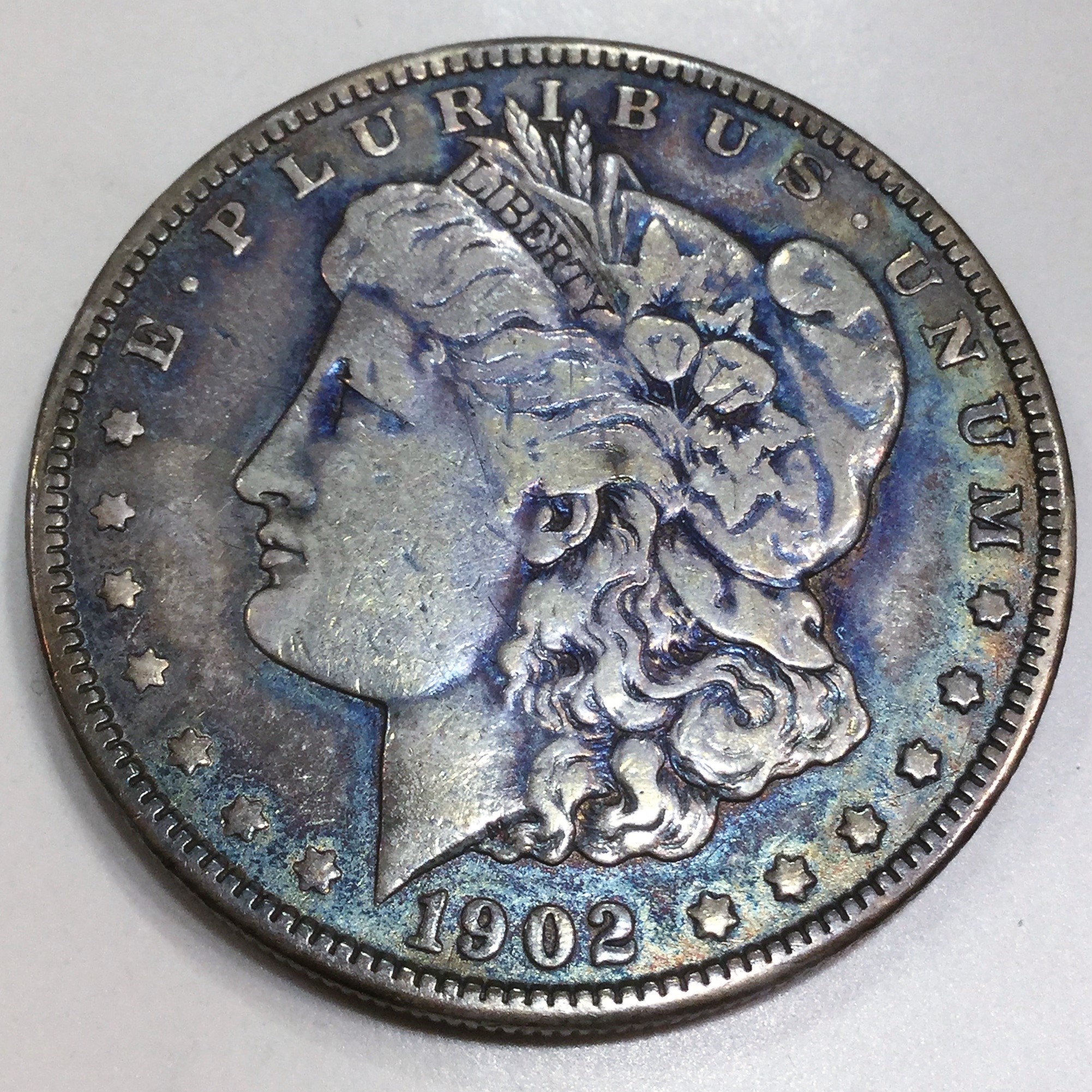 1902 Morgan Silver Dollar Beautiful High Grade Coin Rare Date ...