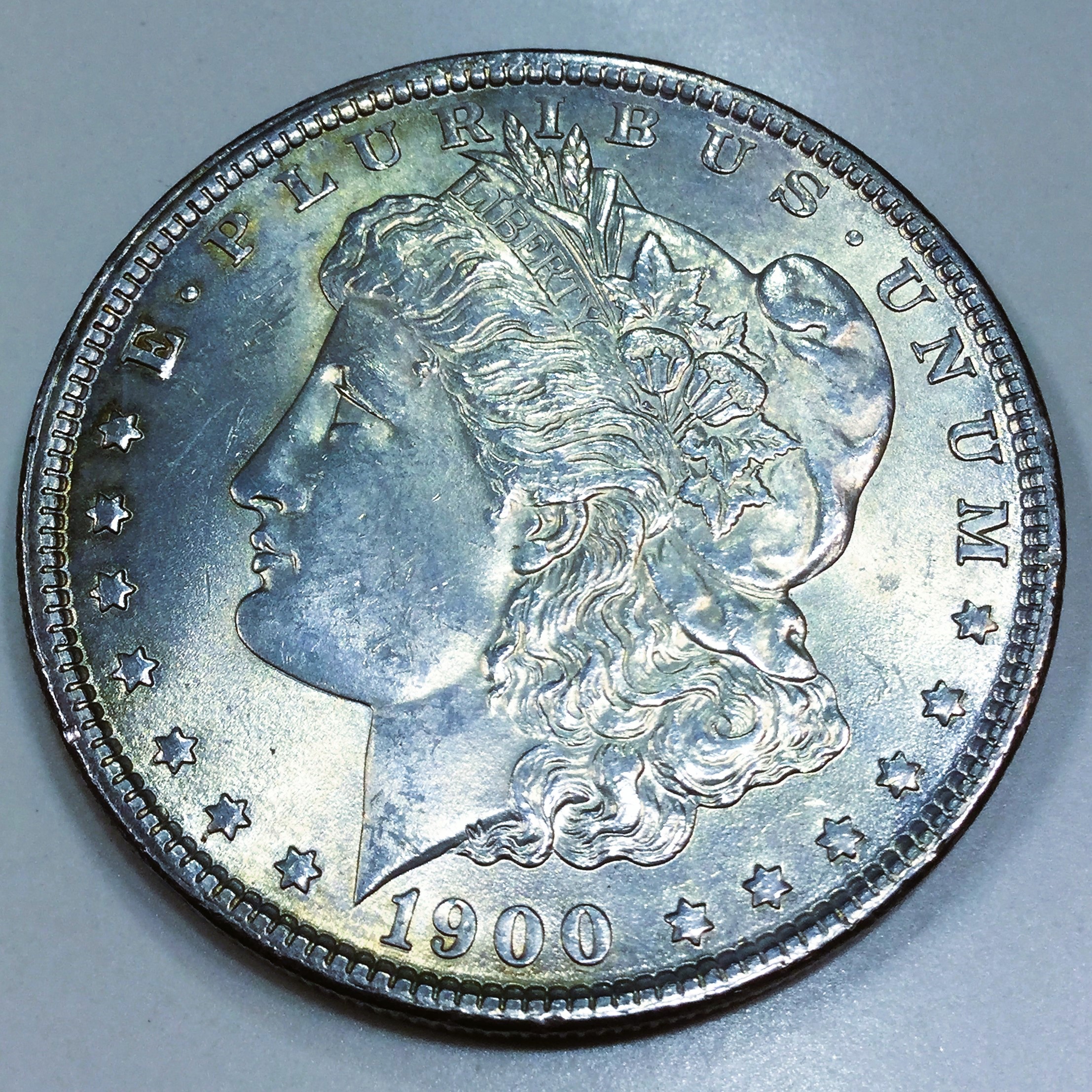 1900 Uncirculated Morgan Silver Dollar Beautiful Coin | Property Room