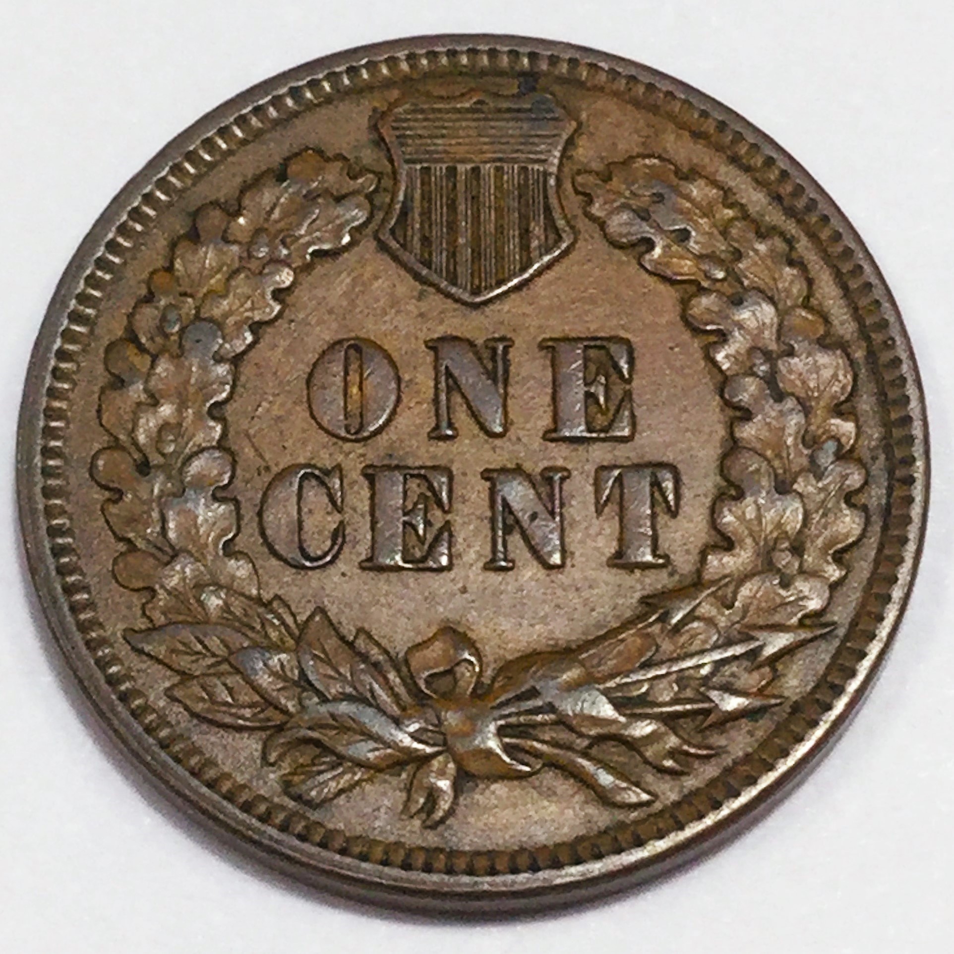 1890 Indian Head Penny Beautiful High Grade Coin Full Liberty ...