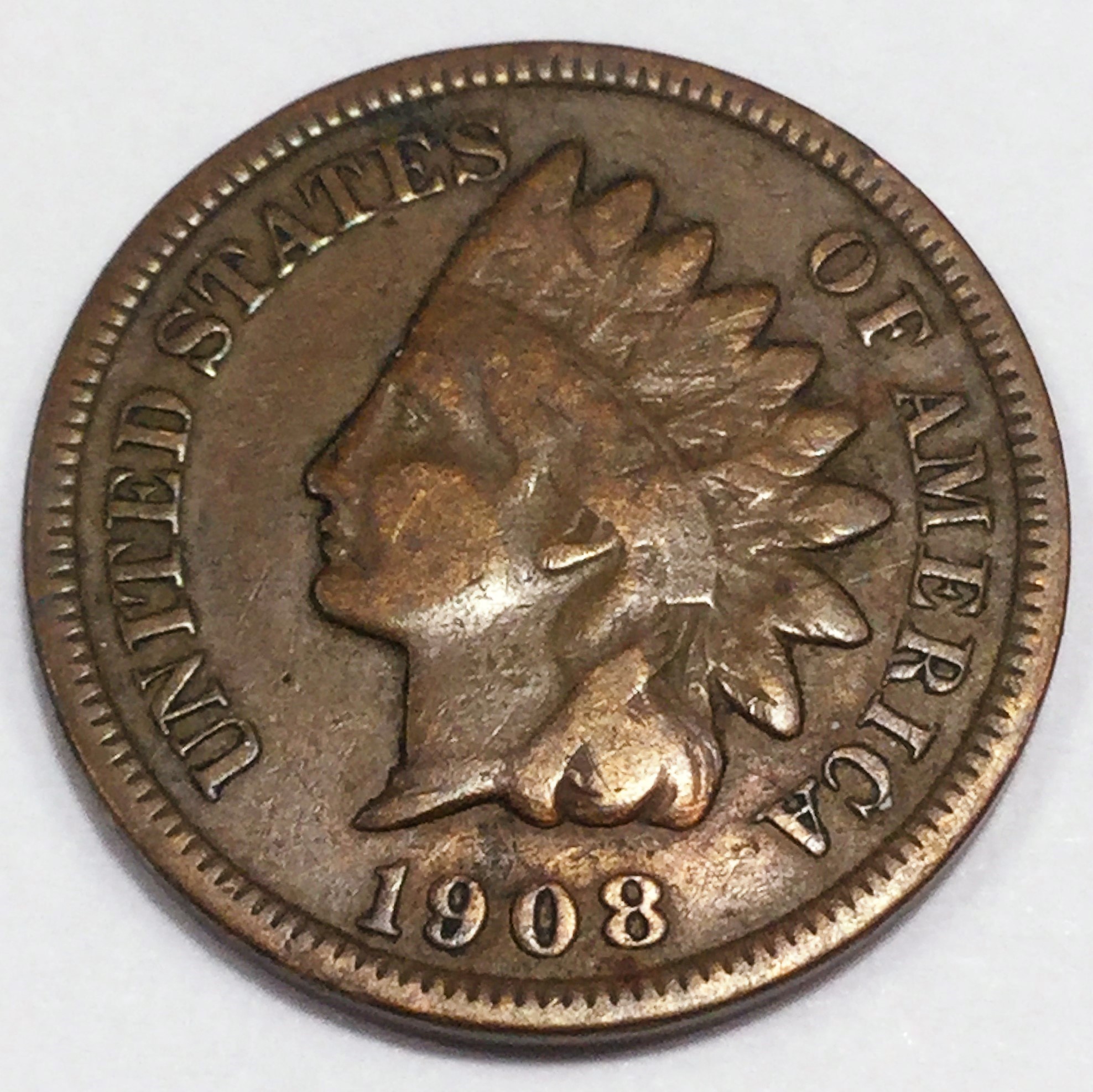 1908-S Indian Head Penny Beautiful High Grade Coin Rare Date | Property ...
