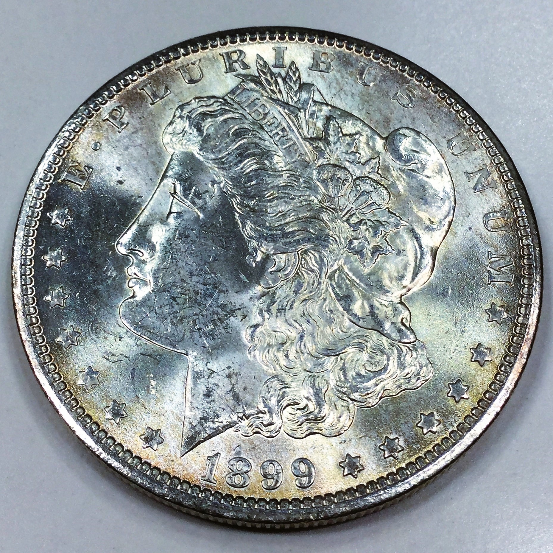1899-O Uncirculated Morgan Silver Dollar Beautiful Coin | Property Room