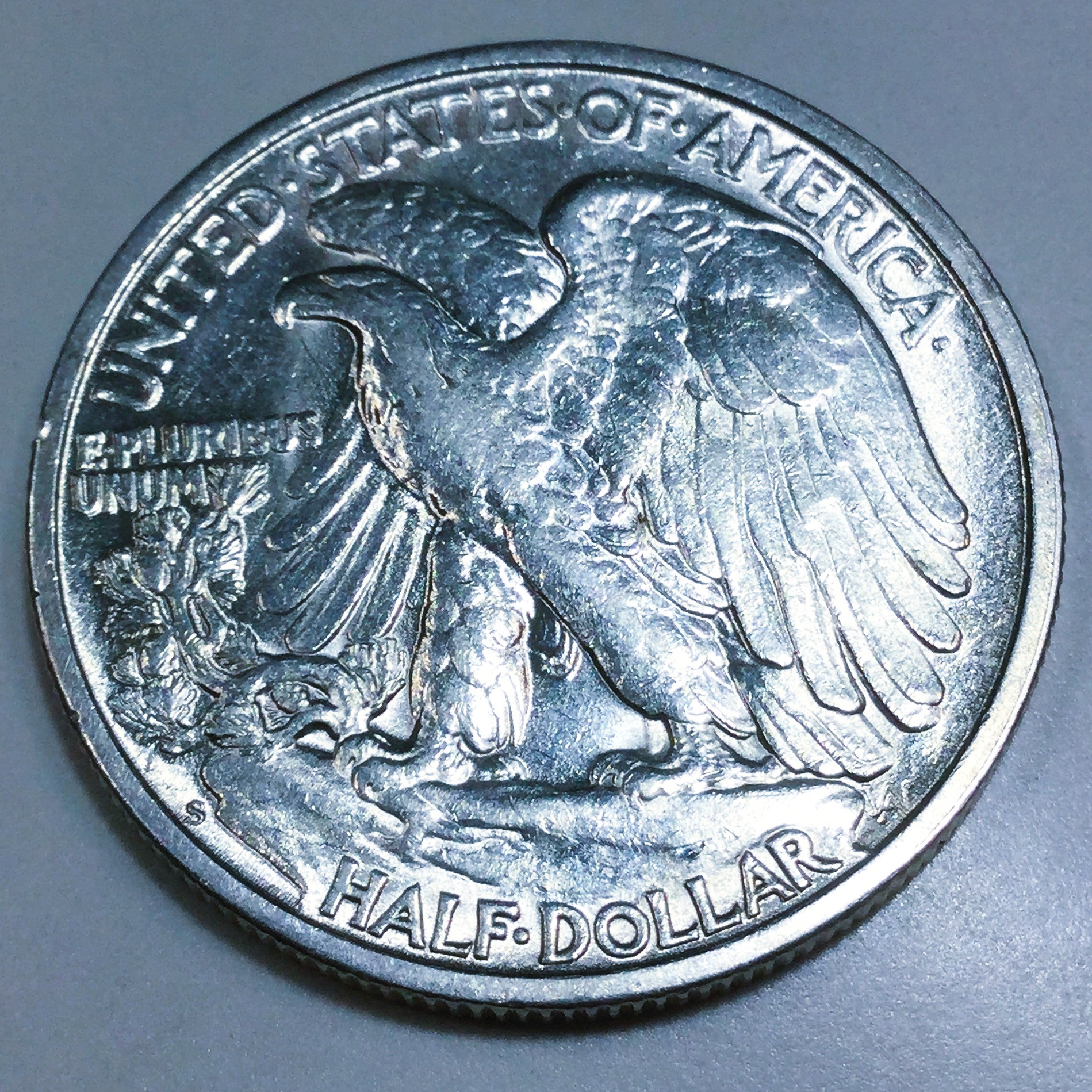 1946-S Uncirculated Walking Liberty Half Dollar Beautiful Coin | Property Room