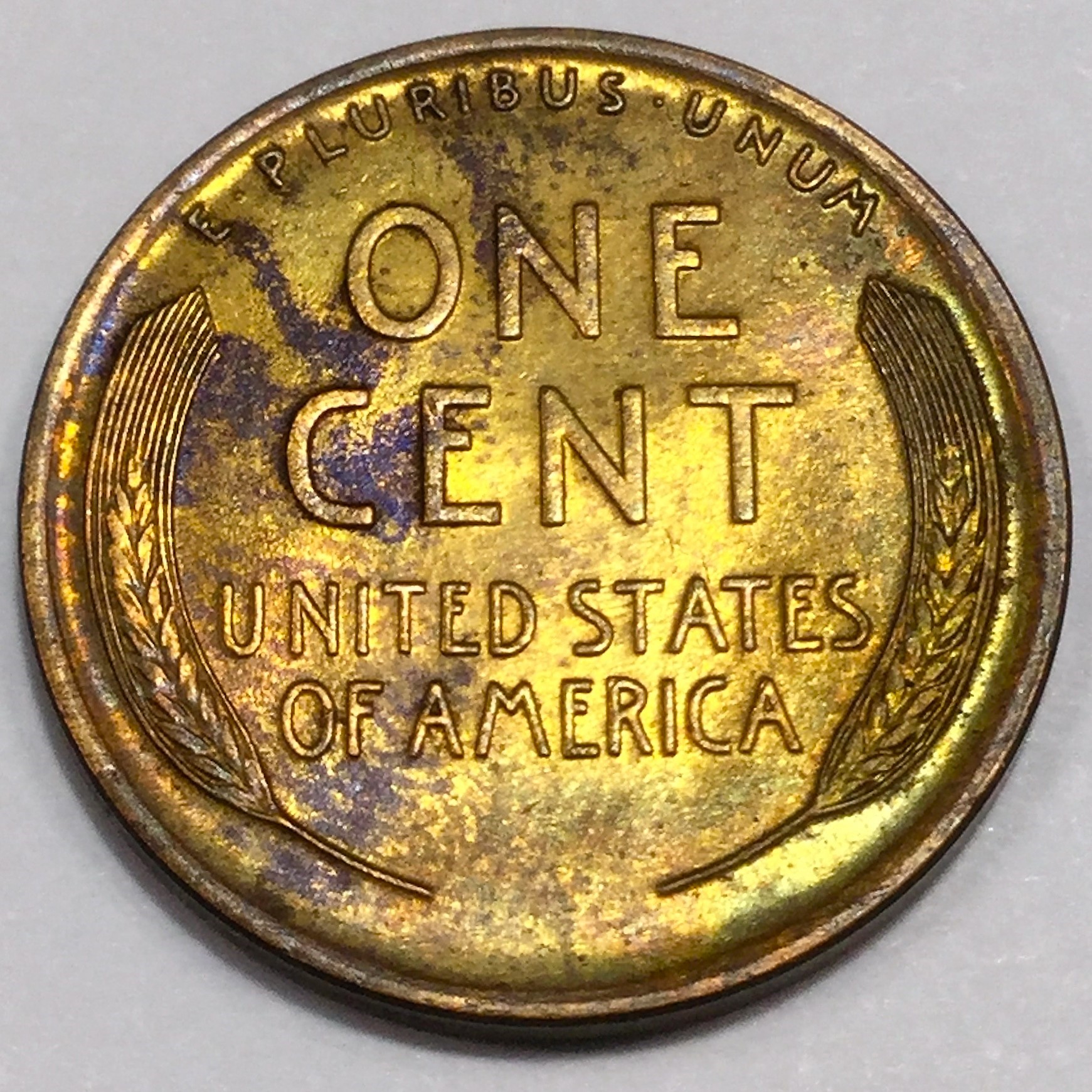 1920 Uncirculated Lincoln Wheat Cent Penny Beautiful Coin | Property Room