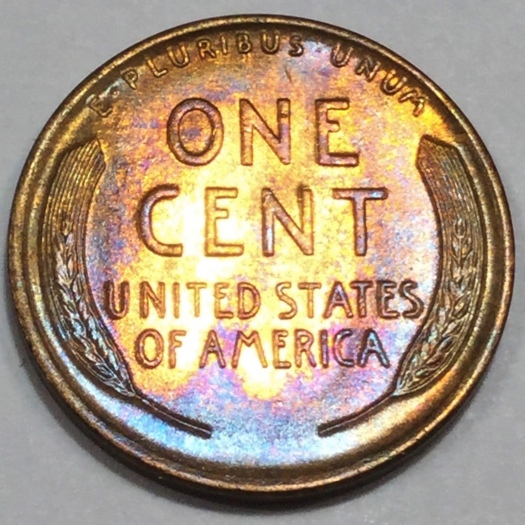 1926 Uncirculated Red Lincoln Wheat Cent Penny Beautiful Coin ...