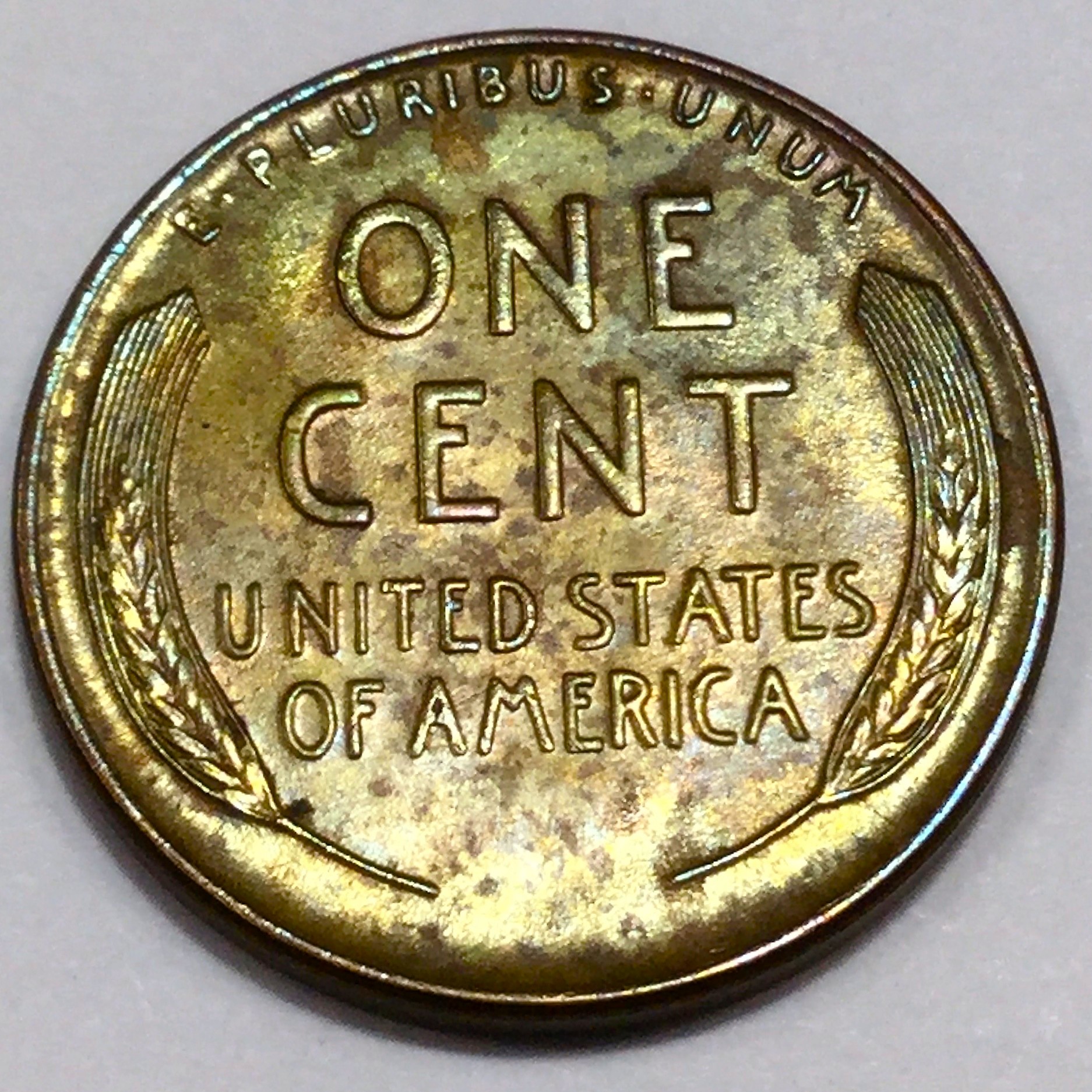 1933-D Uncirculated Lincoln Wheat Cent Penny Beautiful Coin | Property Room
