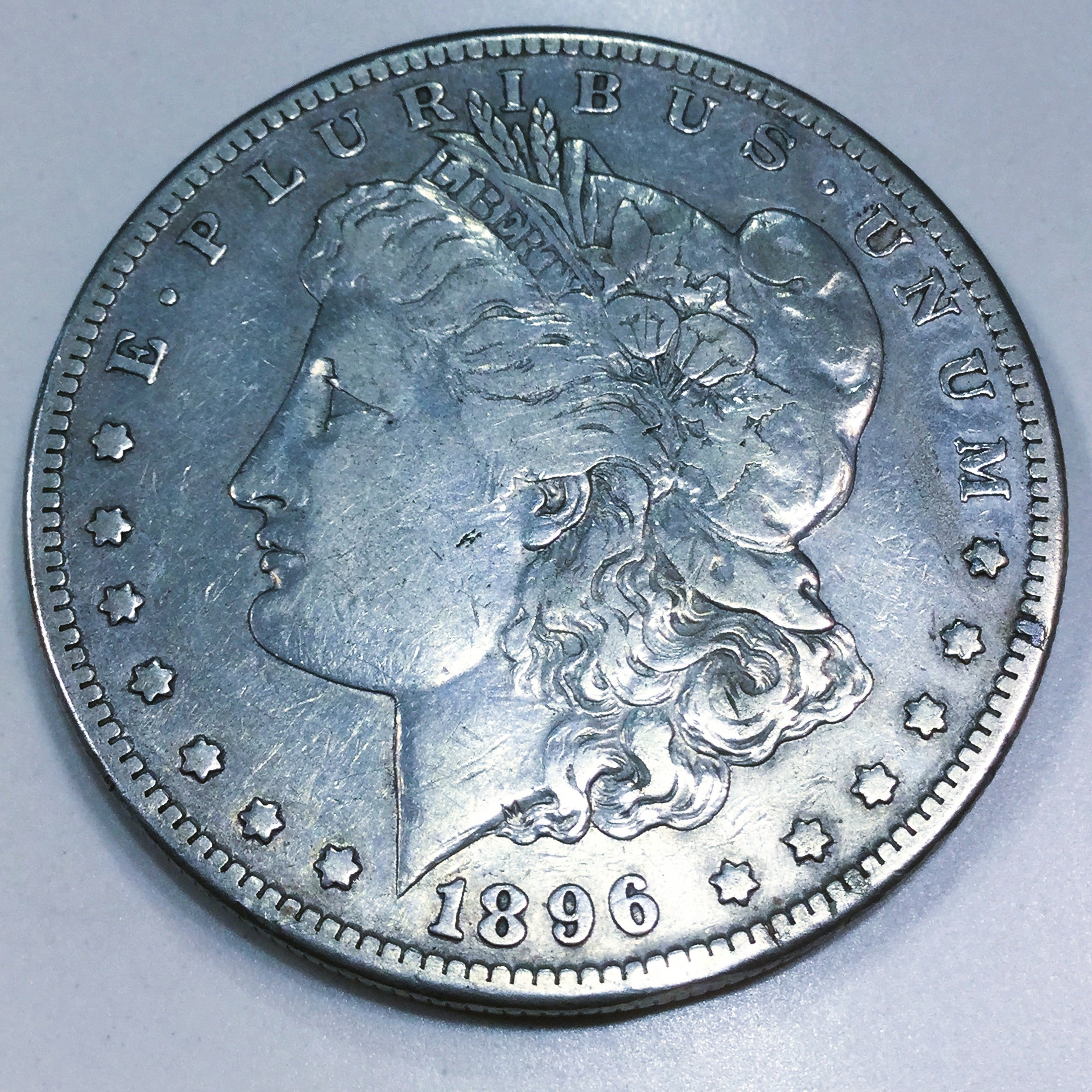 1896-S Morgan Silver Dollar Beautiful High Grade Coin Rare Date ...