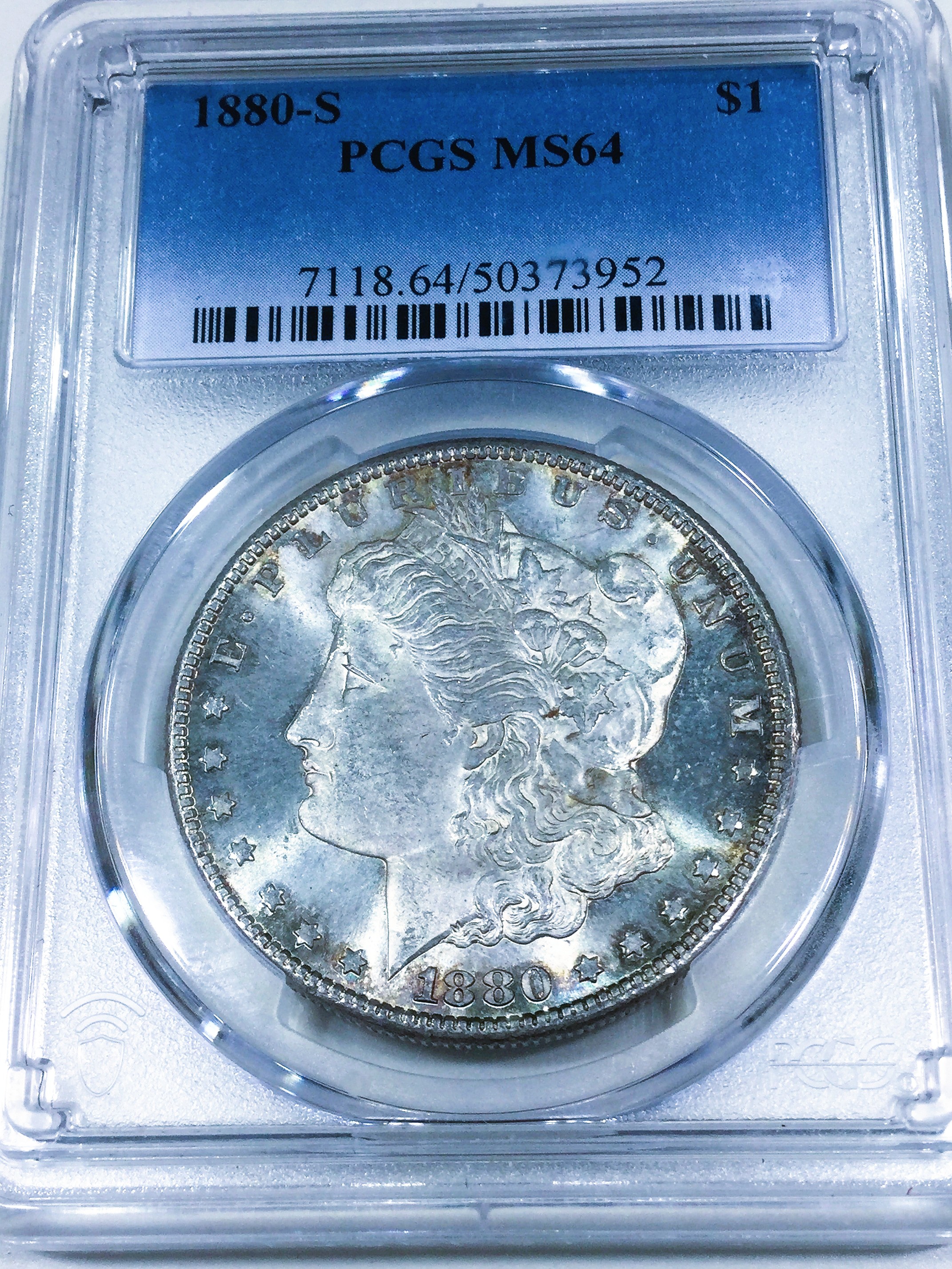 1881-S Morgan Silver Dollar PCGS MS64 Beautiful Coin | Property Room