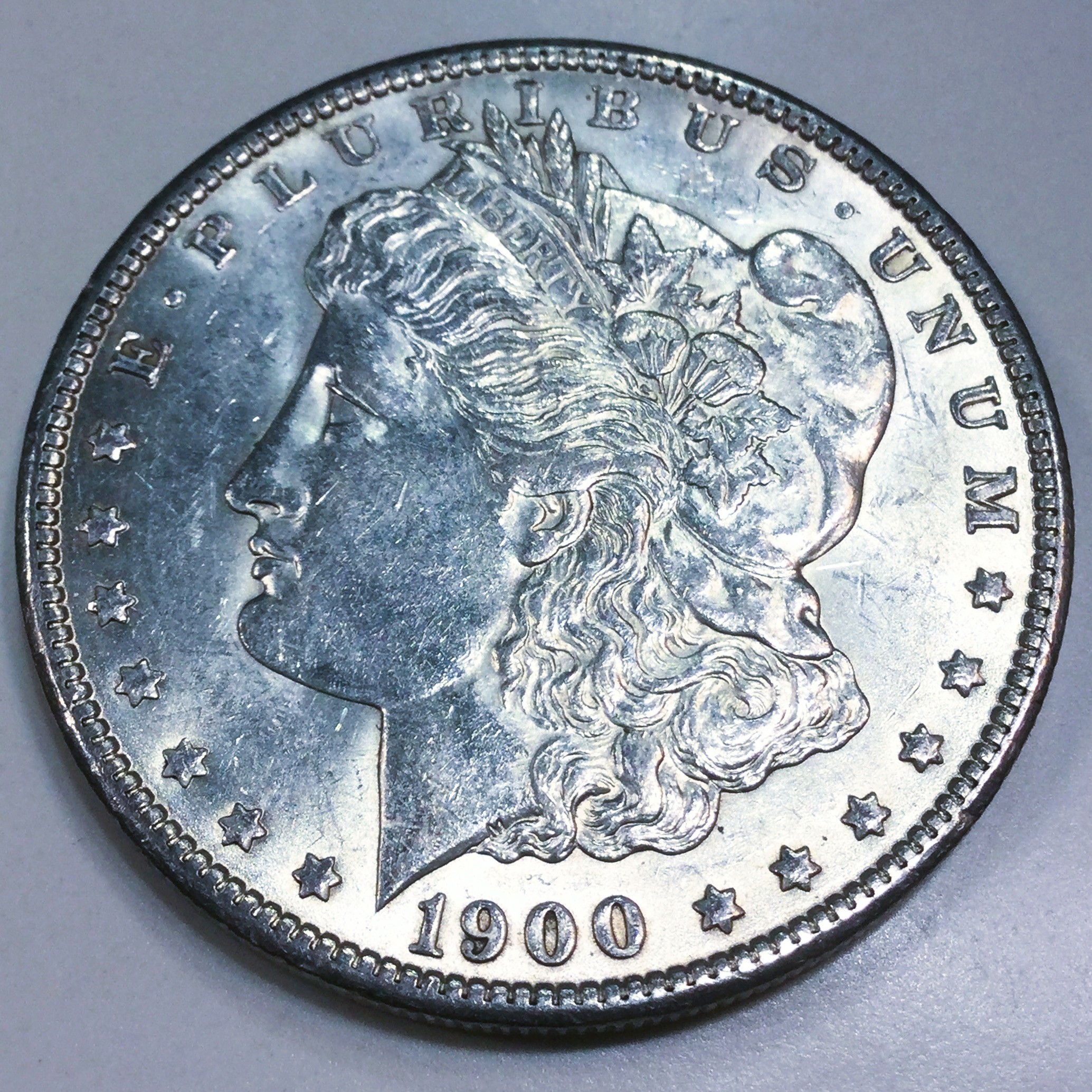 1900 Uncirculated Morgan Silver Dollar Beautiful Coin | Property Room