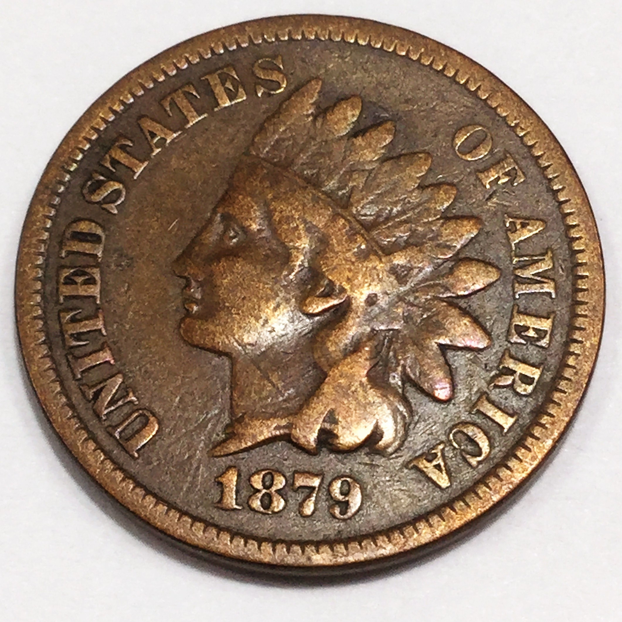 1879 Indian Head Penny Beautiful Coin Rare Date | Property Room