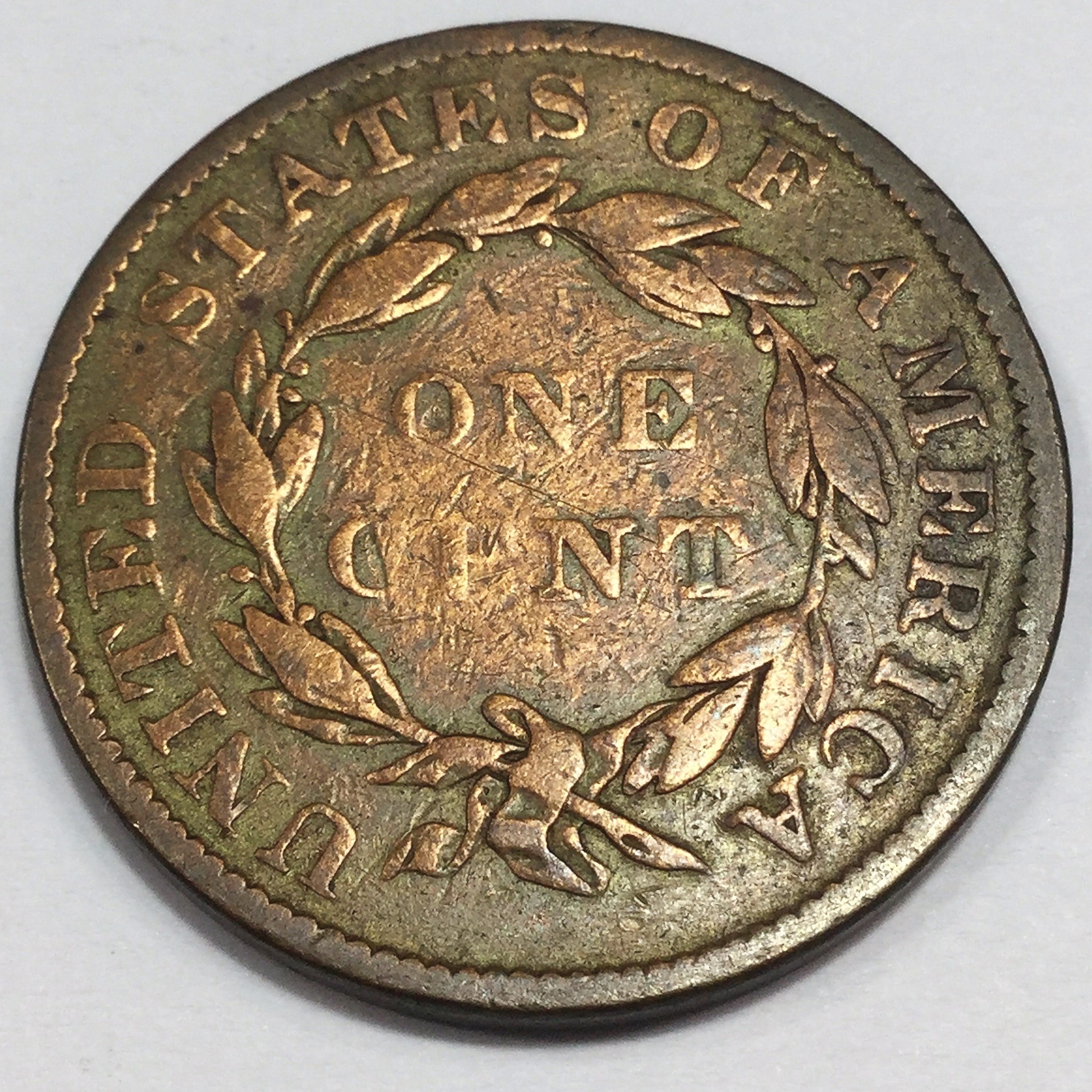 1836 Coronet Head Large Cent Beautiful High Grade Coin | Property Room