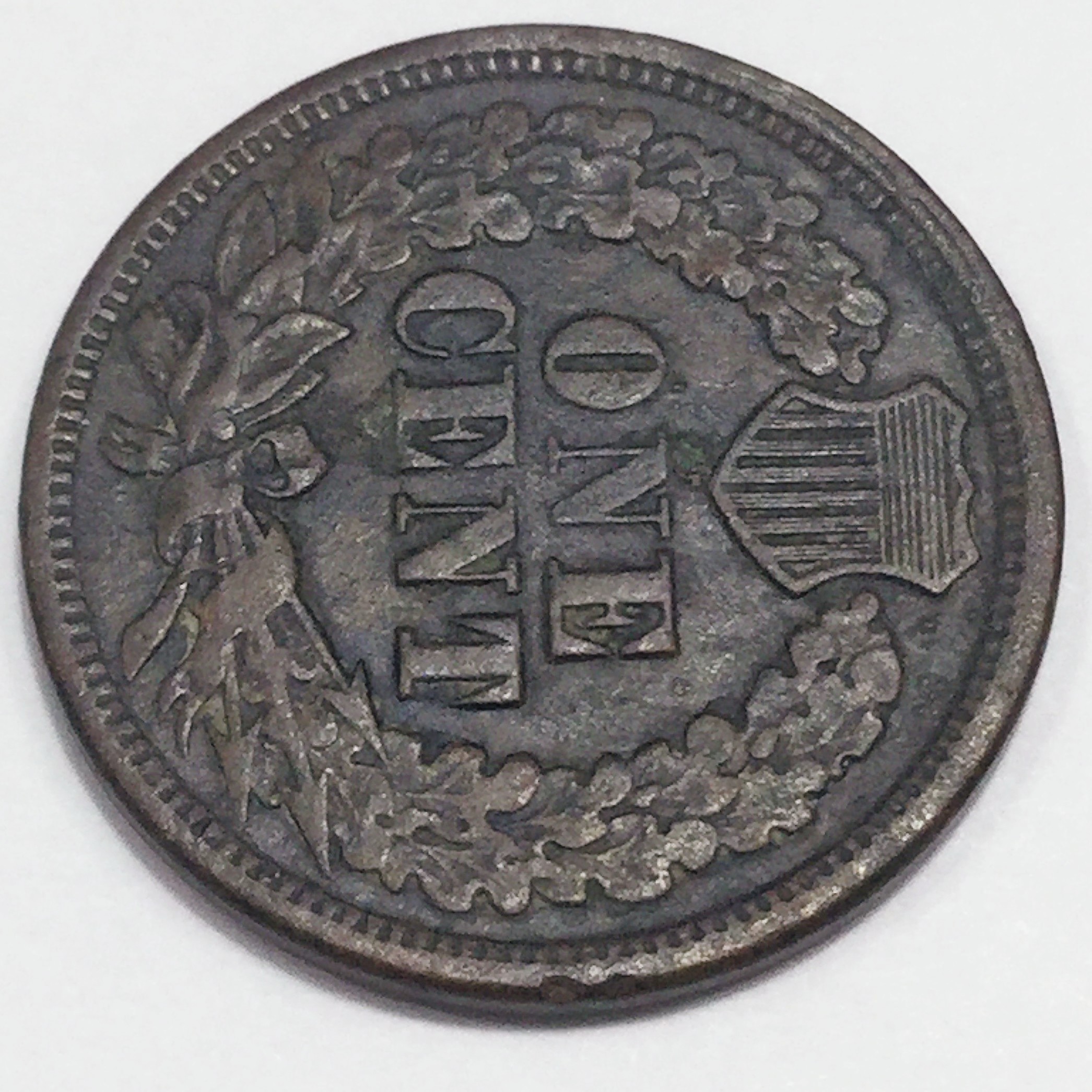 1864-L Indian Head Penny Beautiful High Grade Coin Rotated Reverse ...