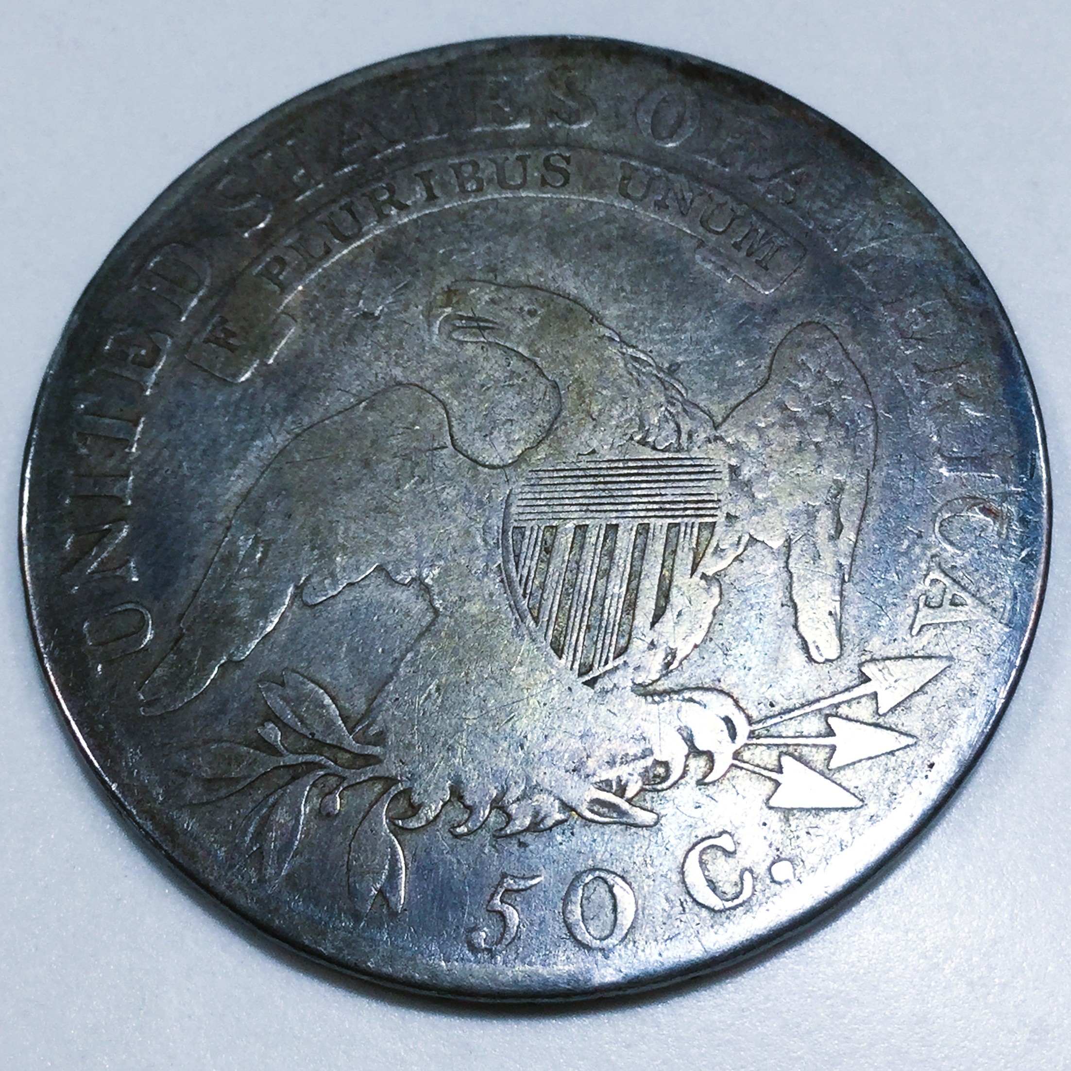 1819 Capped Bust Half Dollar Beautiful Coin Rare Date | Property Room