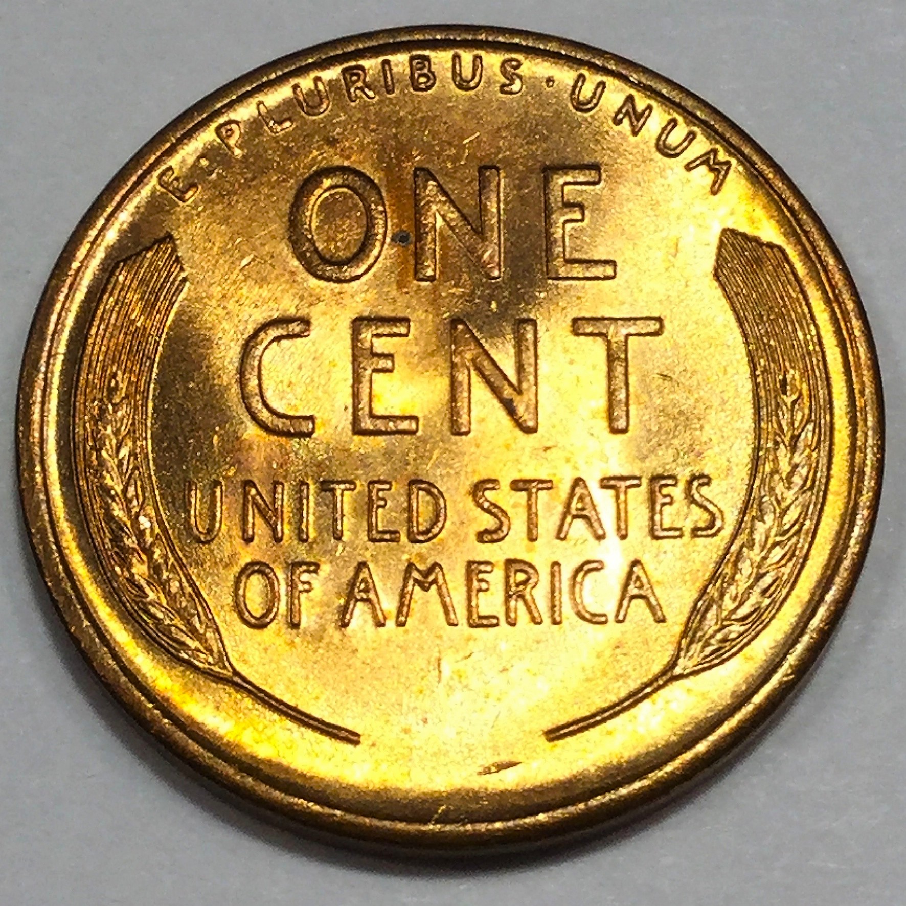 1929 Gem Uncirculated Red Lincoln Wheat Cent Penny Beautiful Coin ...