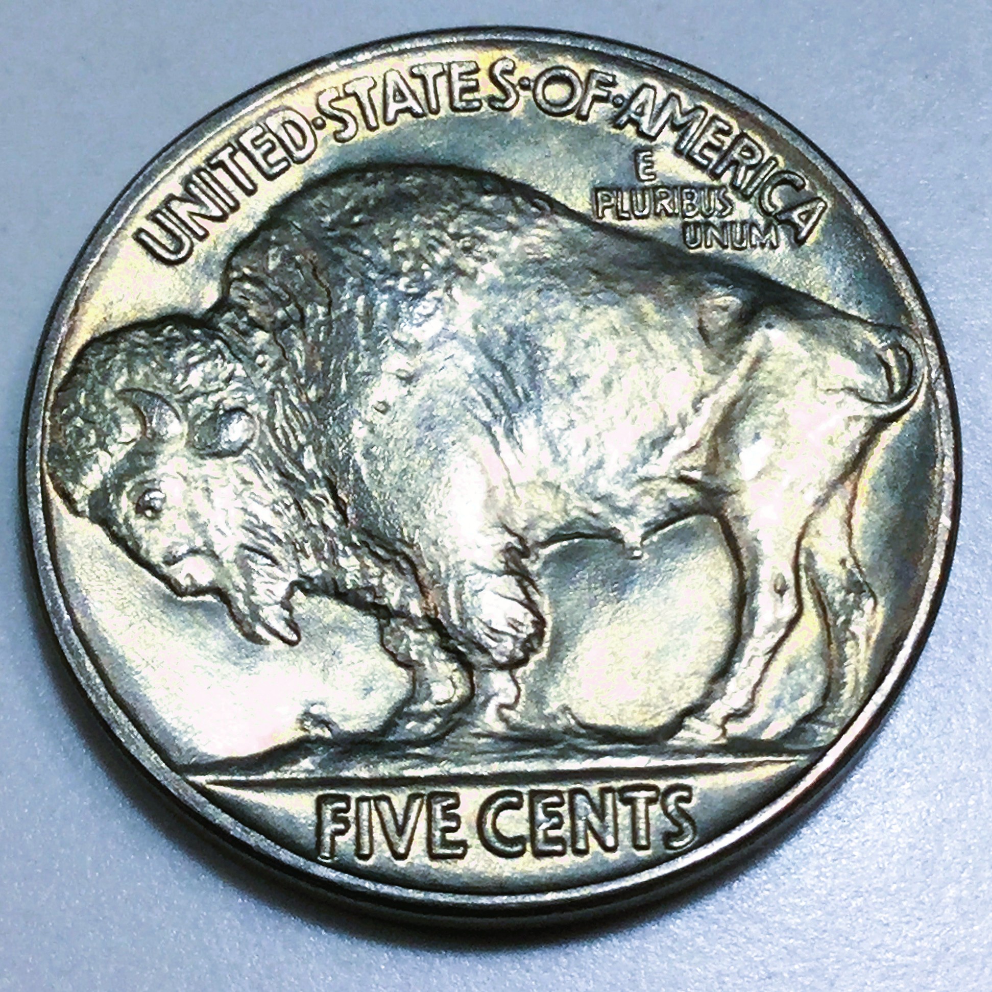 1937 Gem Uncirculated Buffalo Nickel Beautiful Coin | Property Room
