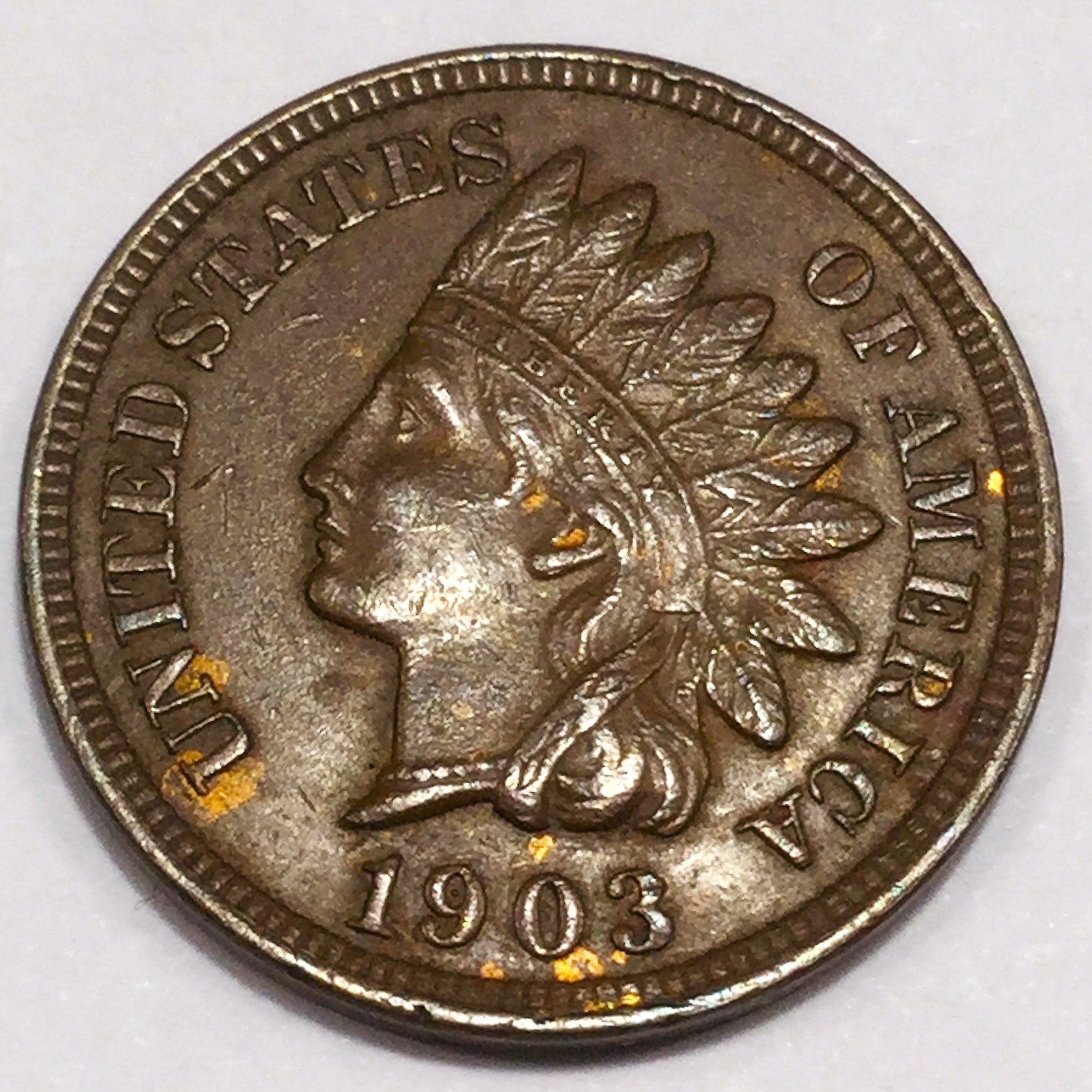 1903 Indian Head Penny Beautiful High Grade Coin | Property Room