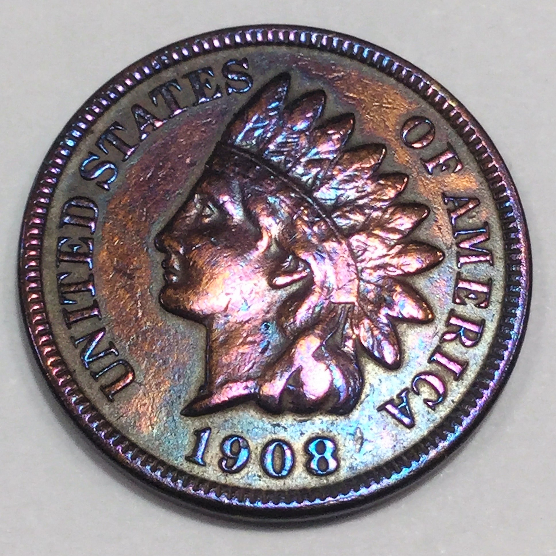 1908-S Indian Head Penny Beautiful High Grade Coin Rare Date | Property ...