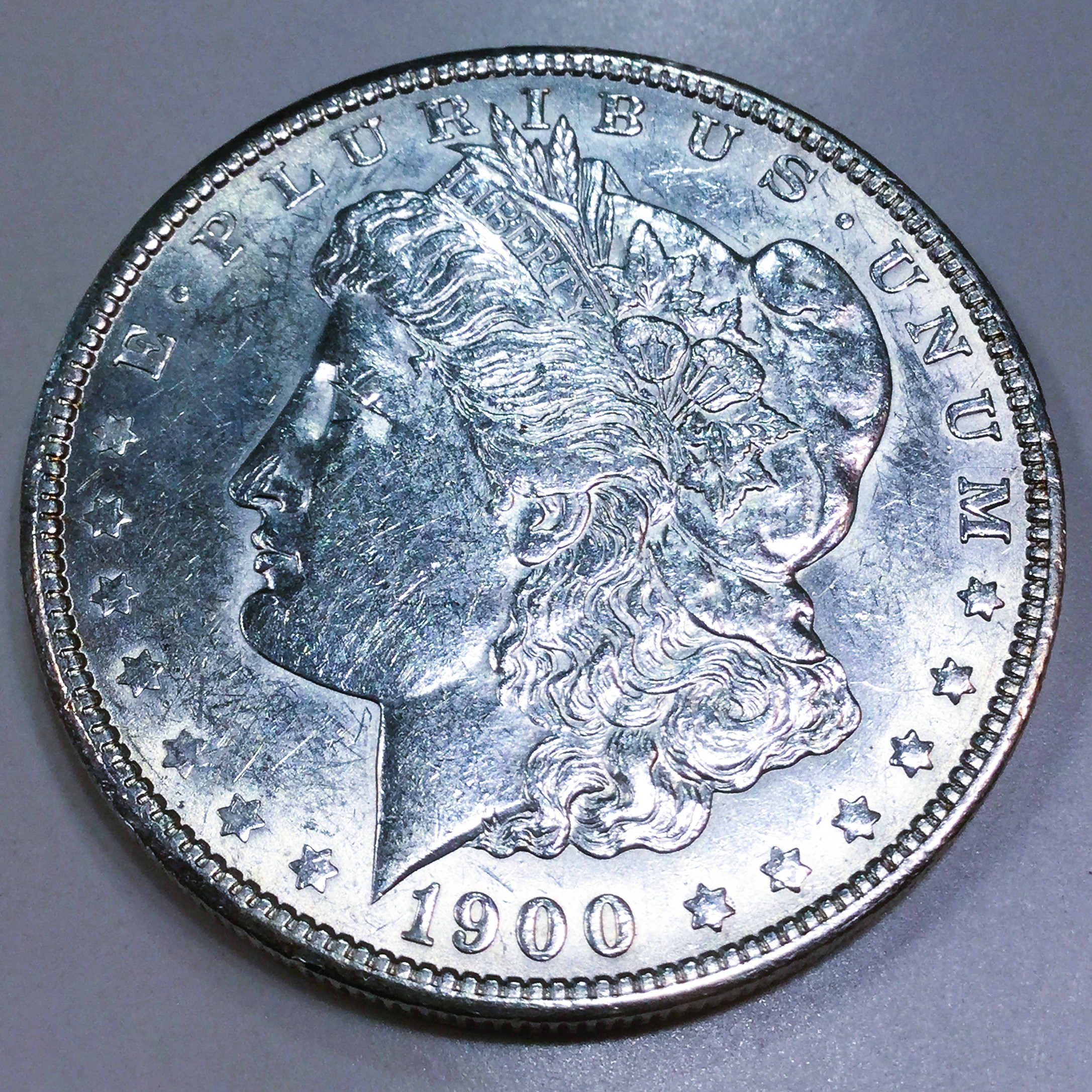 1900 AU/BU Morgan Silver Dollar Beautiful Coin | Property Room