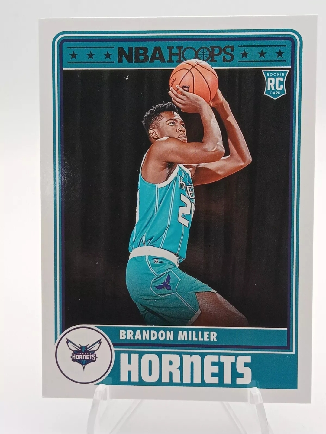 2023-24 Brandon Miller NBA Hoops Tribute #284 Rookie Card JC907 ...