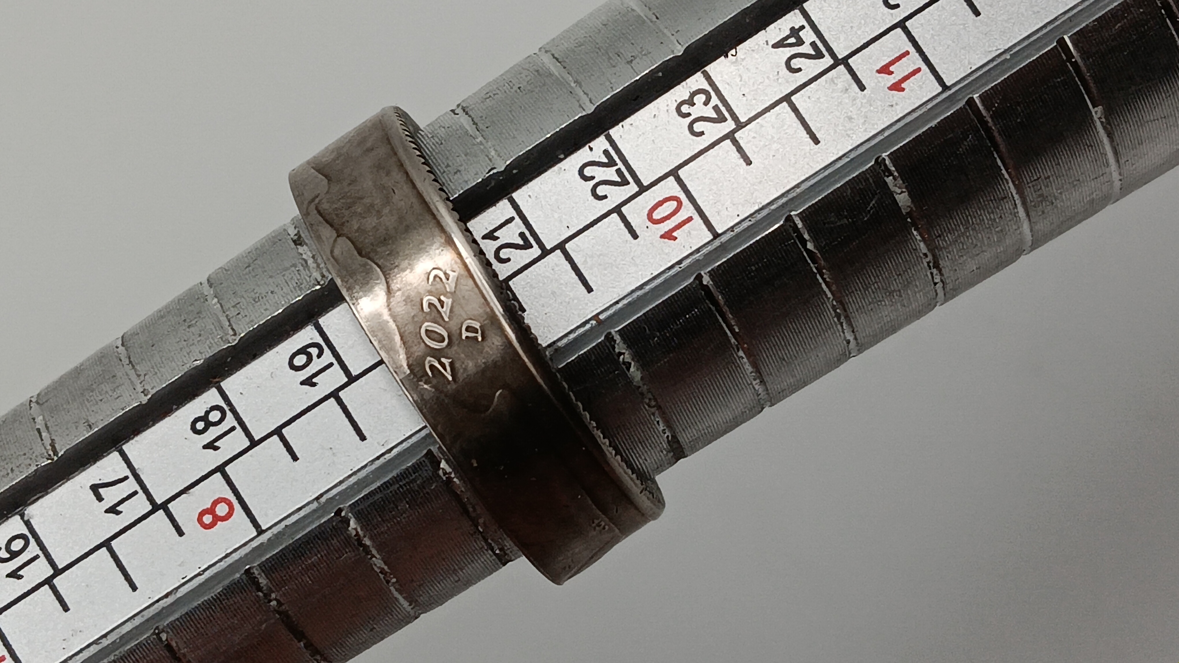 Size 9.25 2022-D Washington Quarter Coin Ring | Property Room