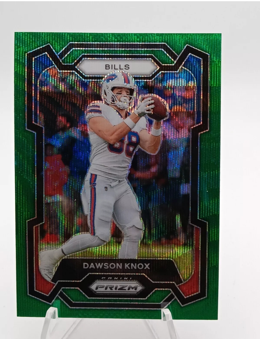 2023 Panini Prizm Green Wave #28 Dawson Knox Sports Card JC794 ...