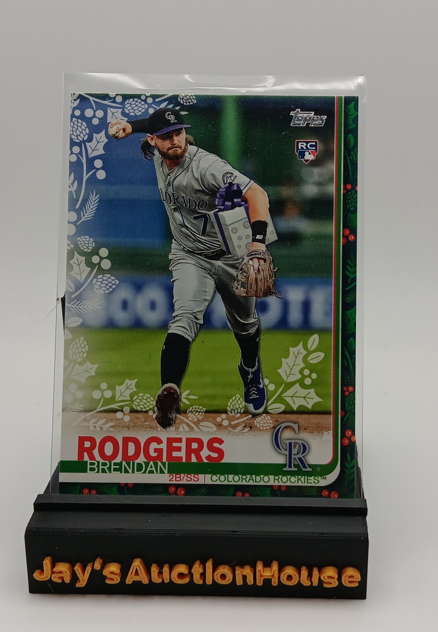 2019 Topps Walmart Holiday HW171 Brendan Rodger Short Print Variation ...
