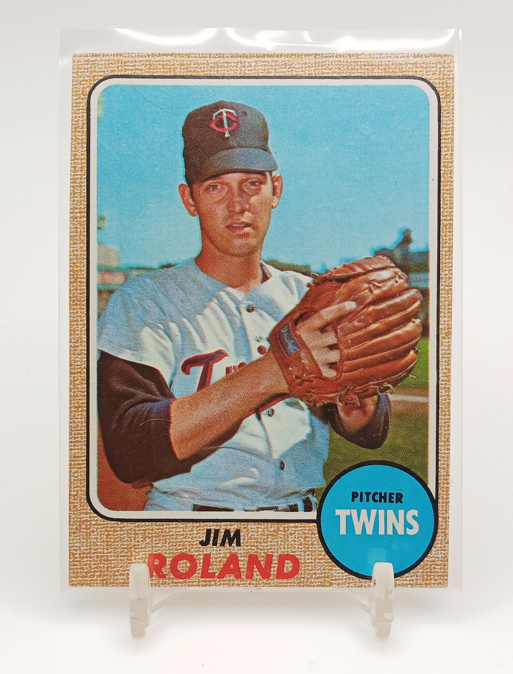 1968 Topps #276 Jim Roland Sports Card | Property Room