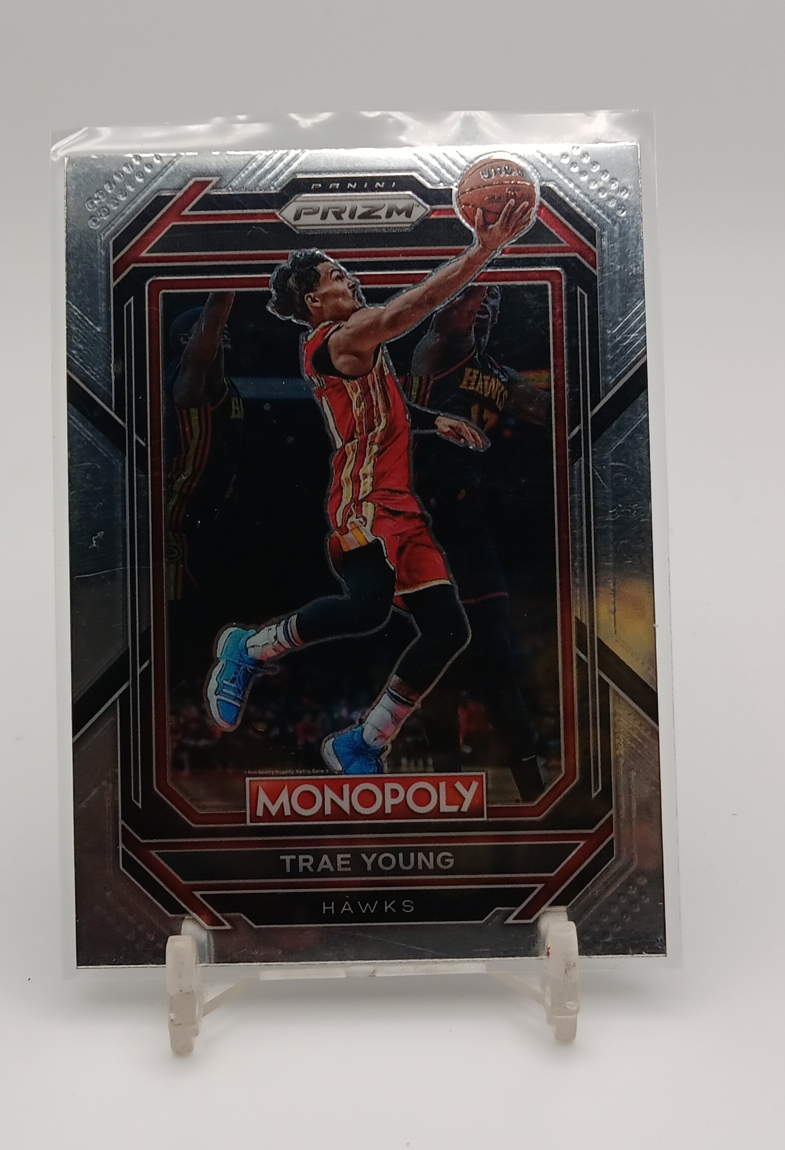 2022-23 Panini Monopoly Prizm Trae Young Base #1 Sports Card | Property Room