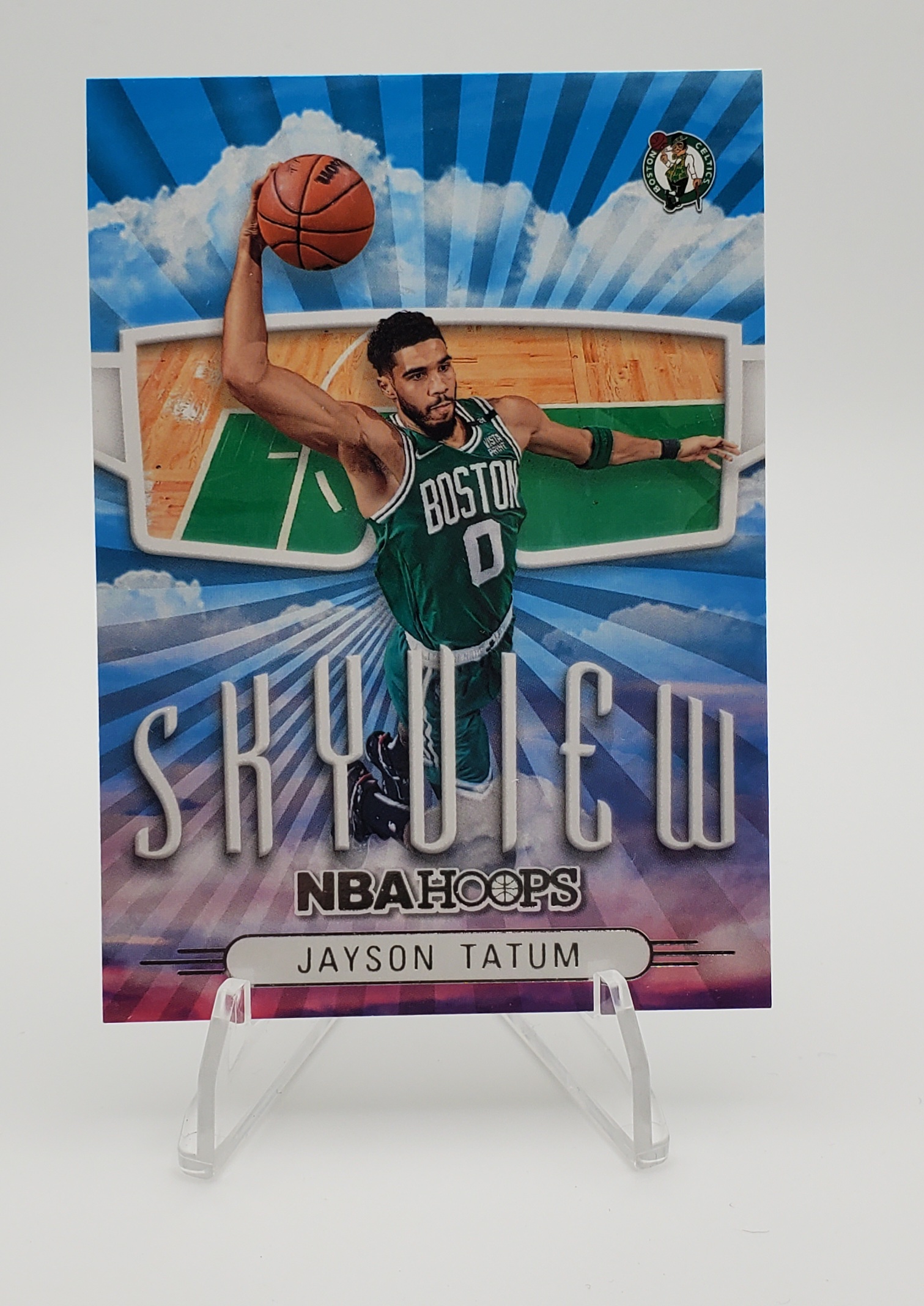 2022-23 NBA Hoops Jayson Tatum Skyview Insert #9 Sports Card | Property ...