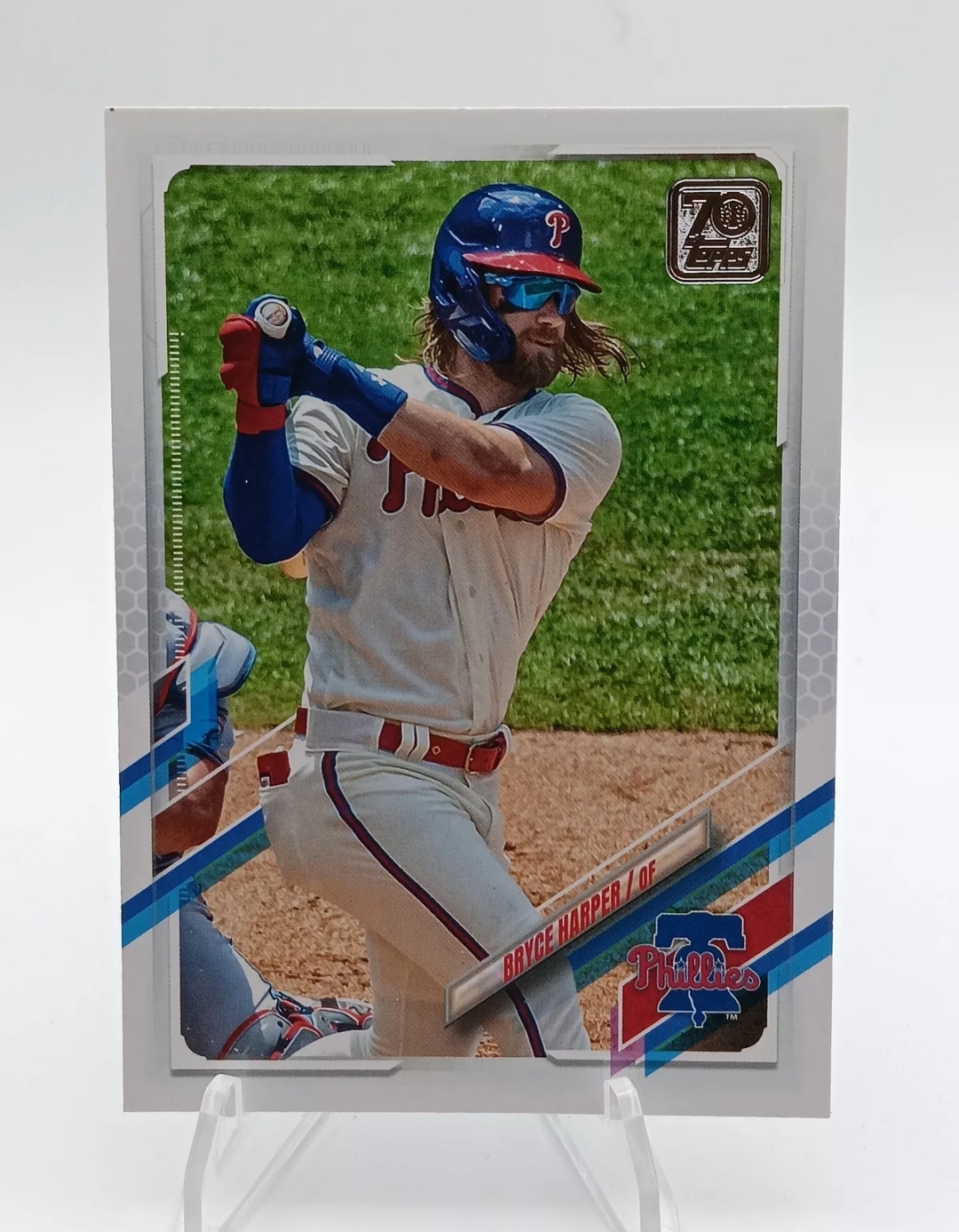 2021 Topps #250a Bryce Harper Sports Card JC1176 | Property Room