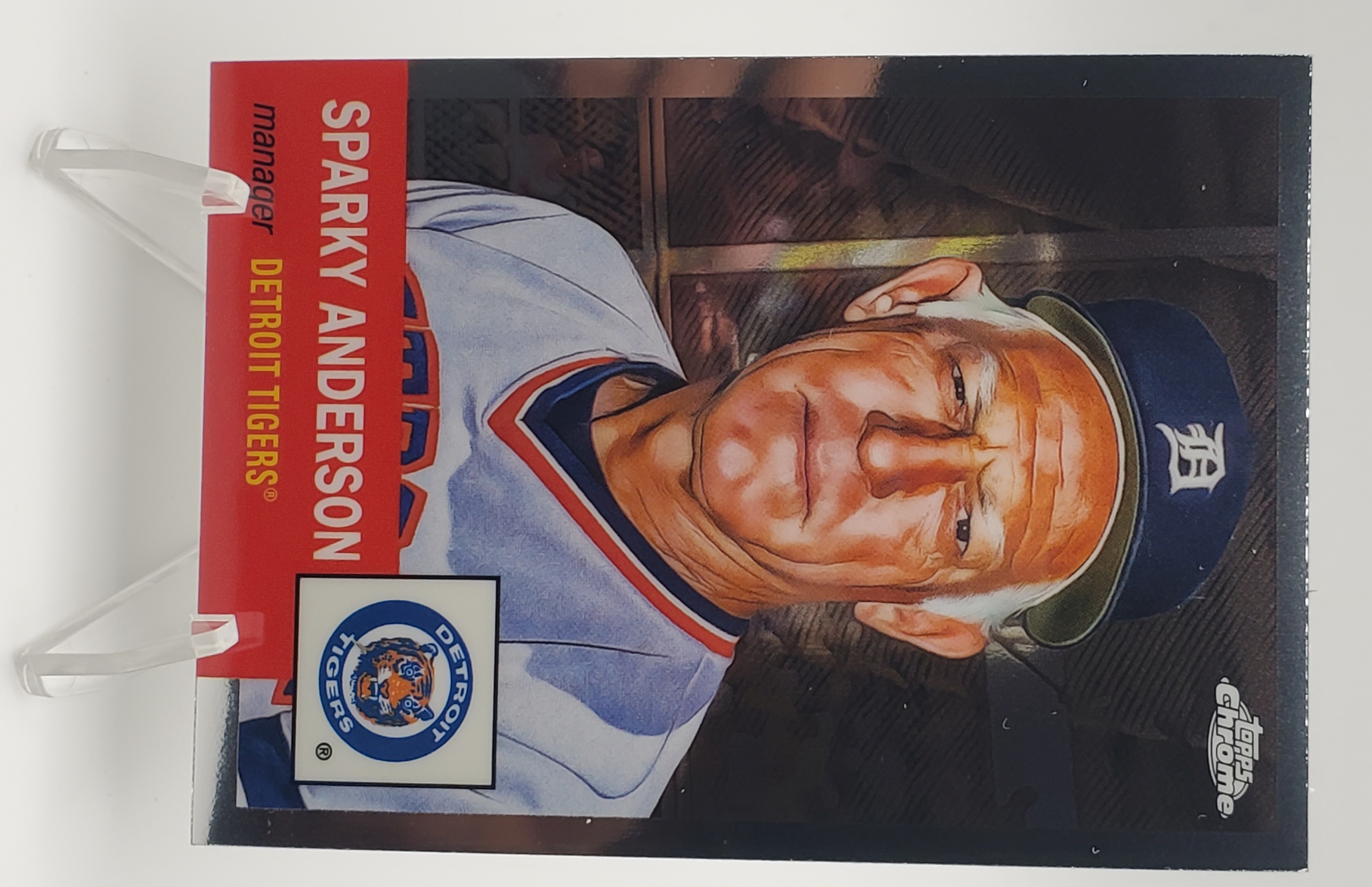 2022 Topps Chrome Platinum Anniversary Sparky Anderson Card | Property Room