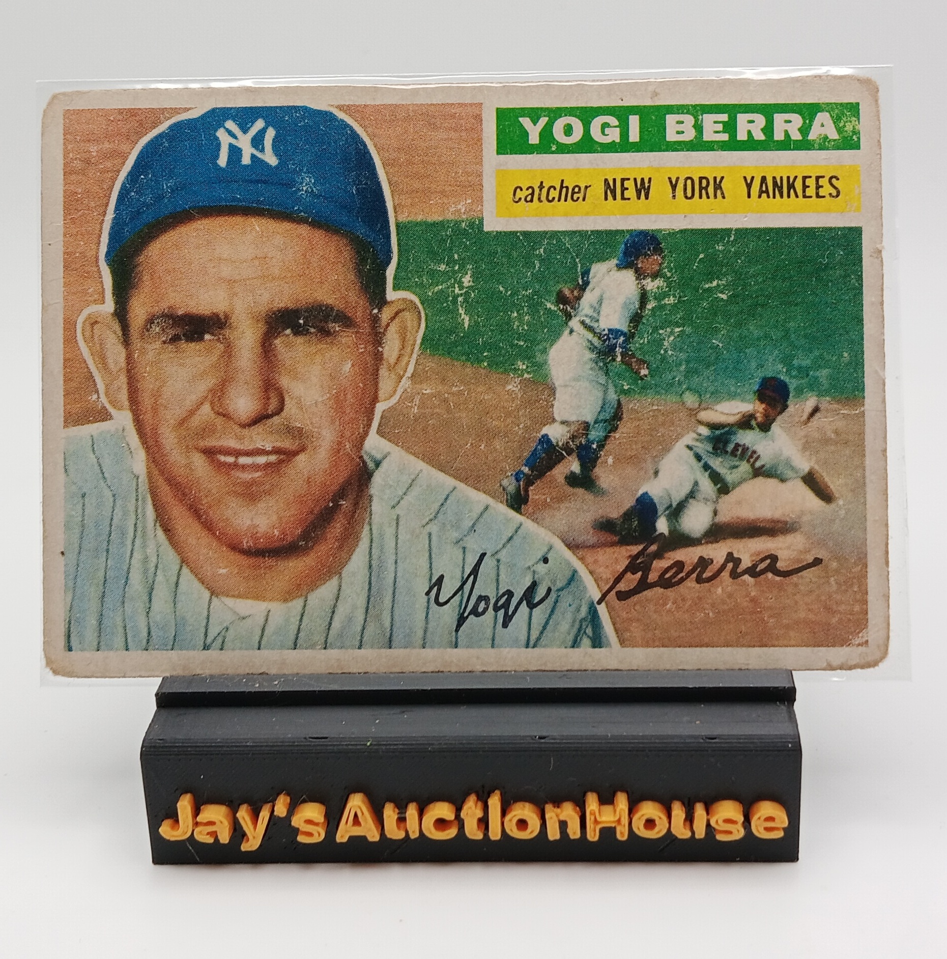 Yogi Berra 1956 Topps #110 Sports Card | Property Room