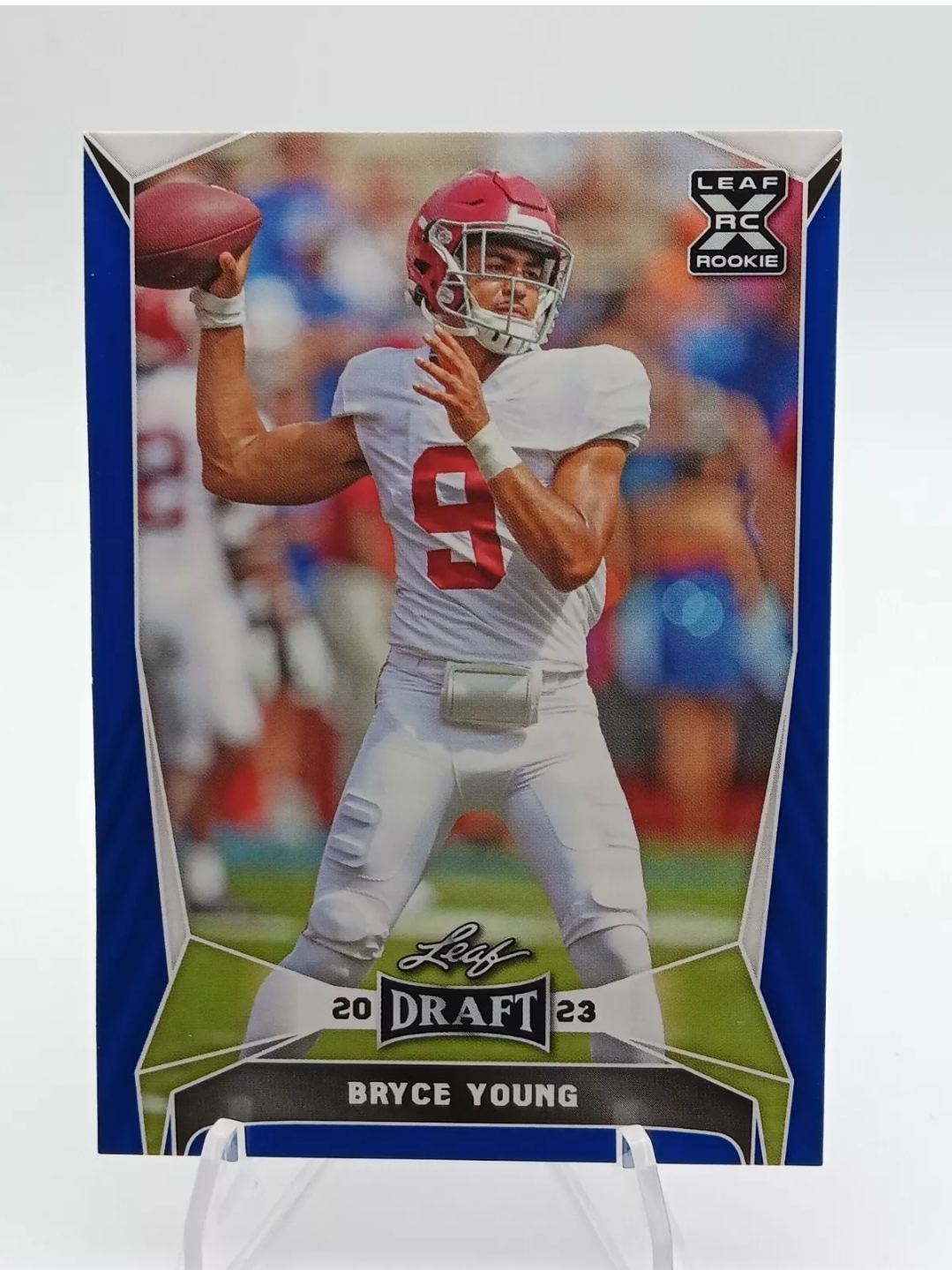 2023 Leaf Draft Blue #42 Bryce Young Rookie Card JC854 | Property Room