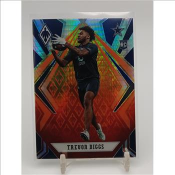 Trevon Diggs 2020 Panini Phoenix Fire Burst #165 Rookie Card | Property ...