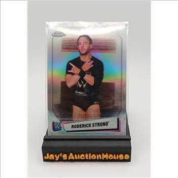 2021 Topps Chrome WWE Refractor Roderick Strong #93 Wrestling Card ...