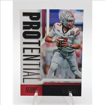 2023 Score #2 C.J. Stroud Protential Rookie Card JC1338 | Property Room