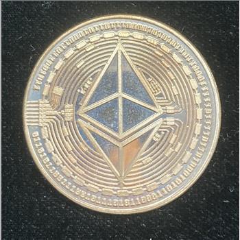 Ethereum Copper Coin Round 1 Ounce Raw Ungraded Cryptocurrency Bullion ...