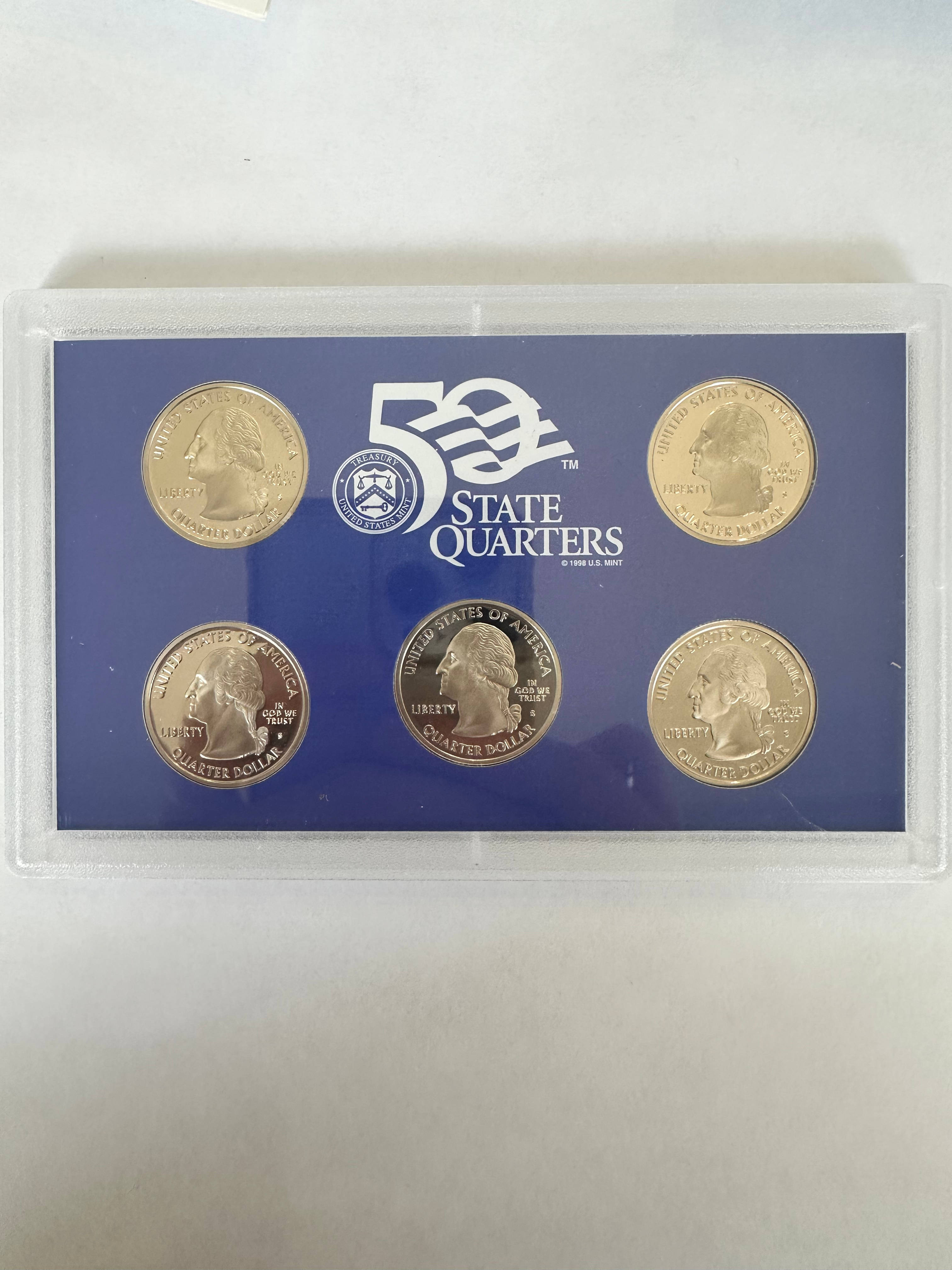 2004 Mint S Proof Quarters Set | Property Room